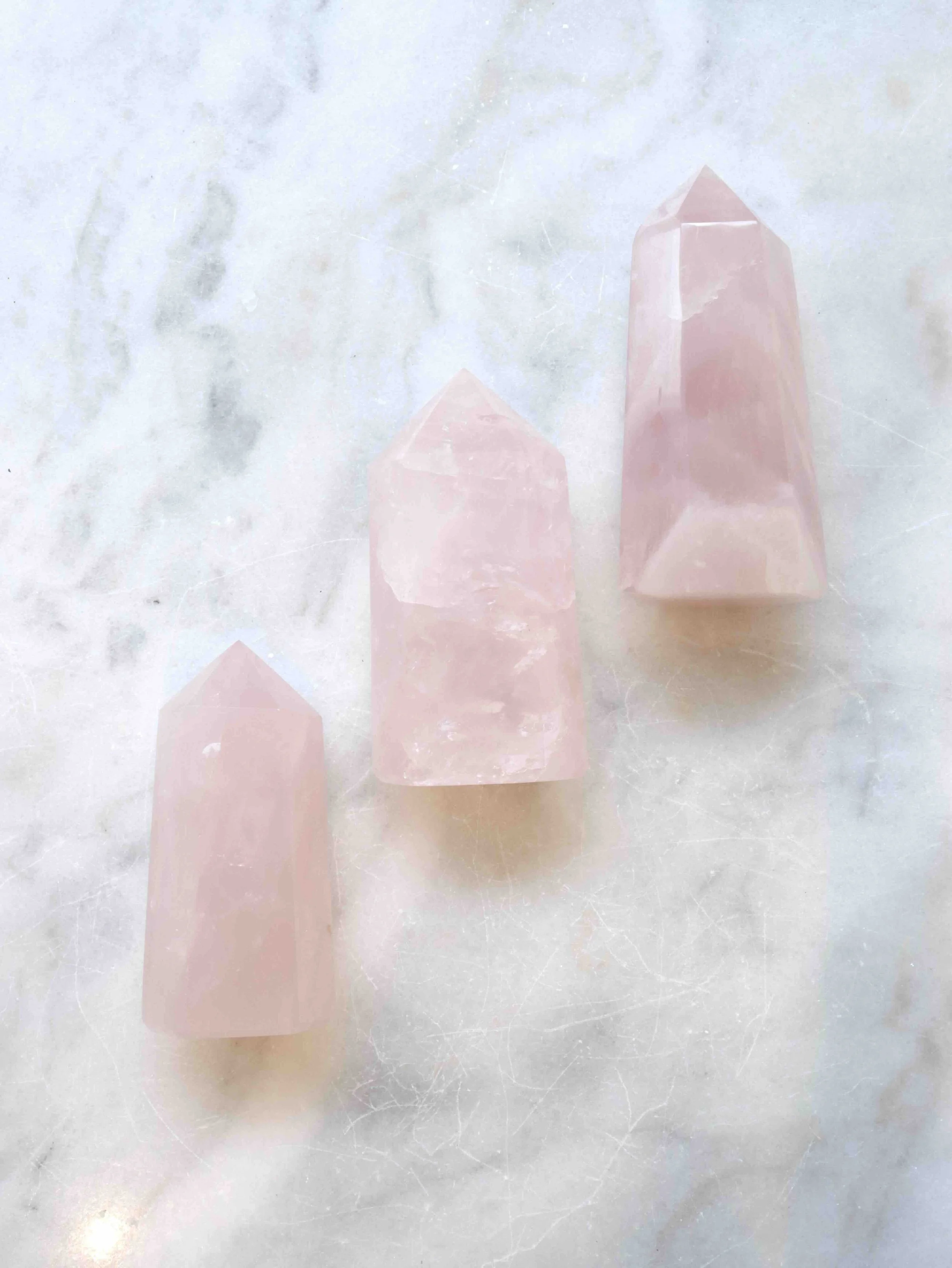 Cœur en Quartz rose l Pierre pour l'Amour & la Douceur l Cristaux naturels & éthiques l Belgique ...