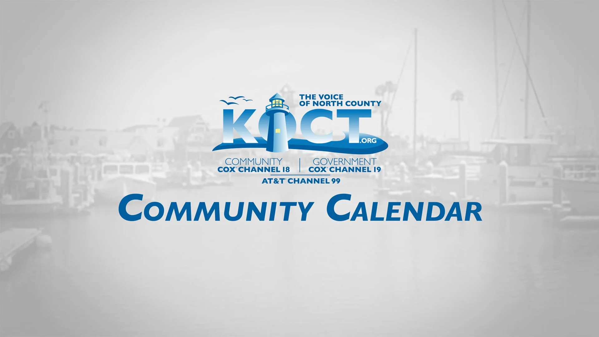 KOCT TV - The Oceanside Channel for News, Arts and Culture