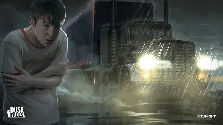 As Dusk Falls — INT./NIGHT Games Studio