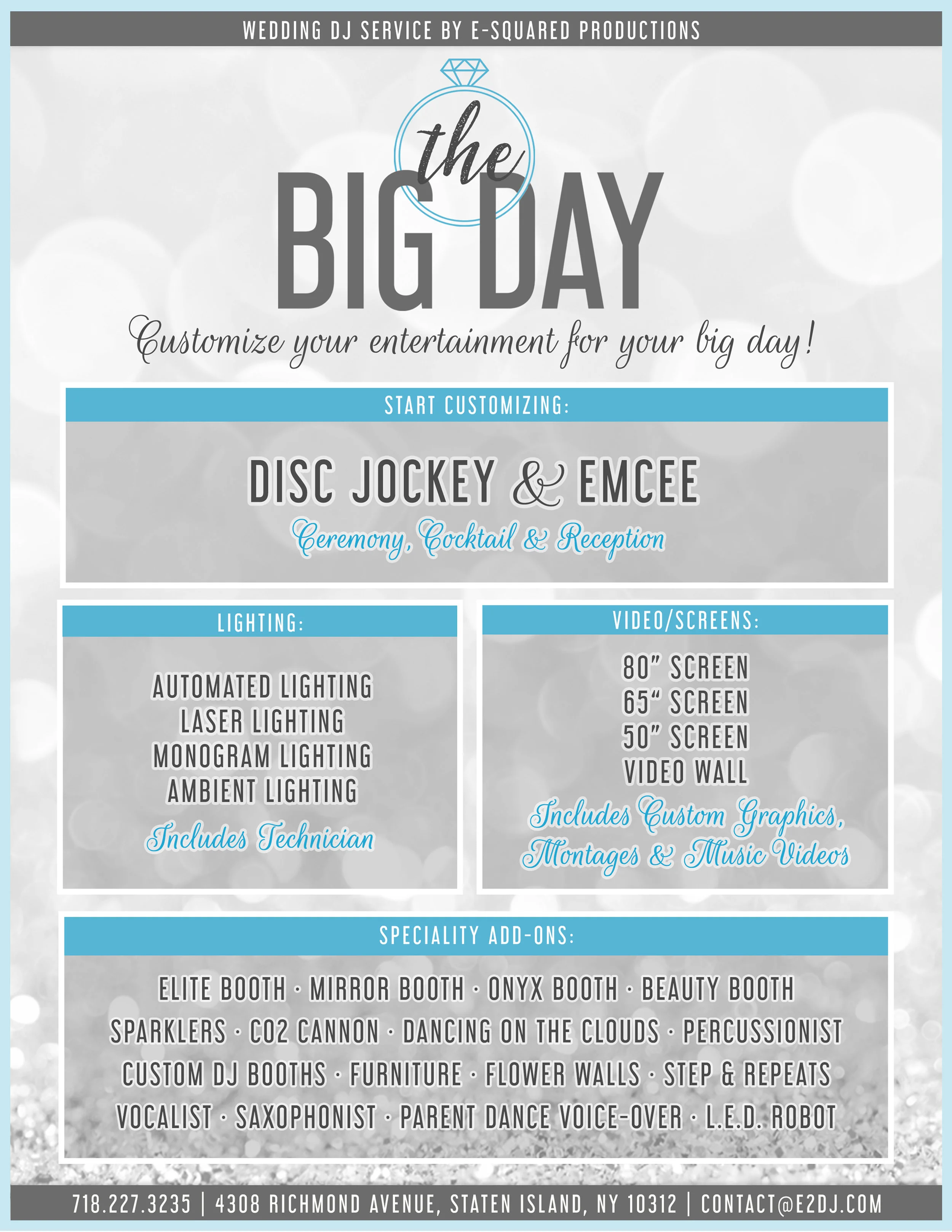 Weddings — E-Squared Productions