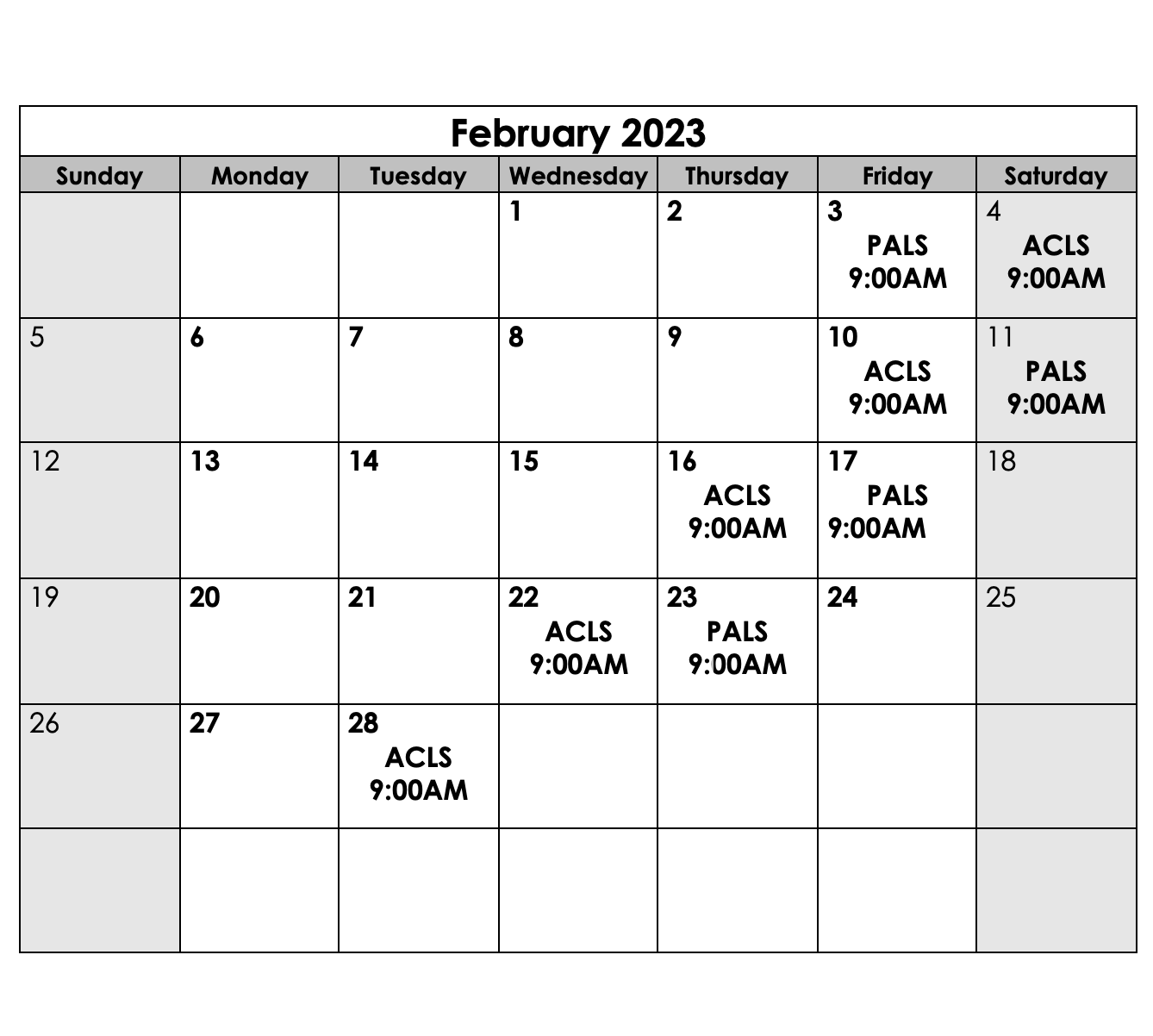 Schedule & Register — Amarillo CPR Center | CPR | FIRST AID | BLS ...