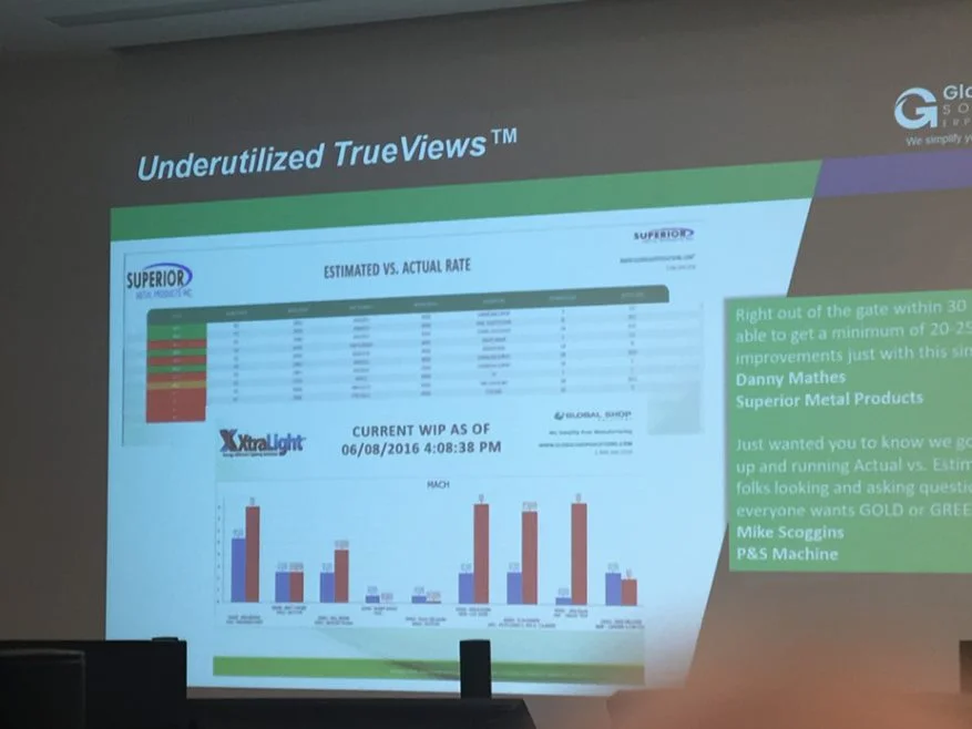 Sarah Flew to Texas! Global Shop Solutions — United Machinists