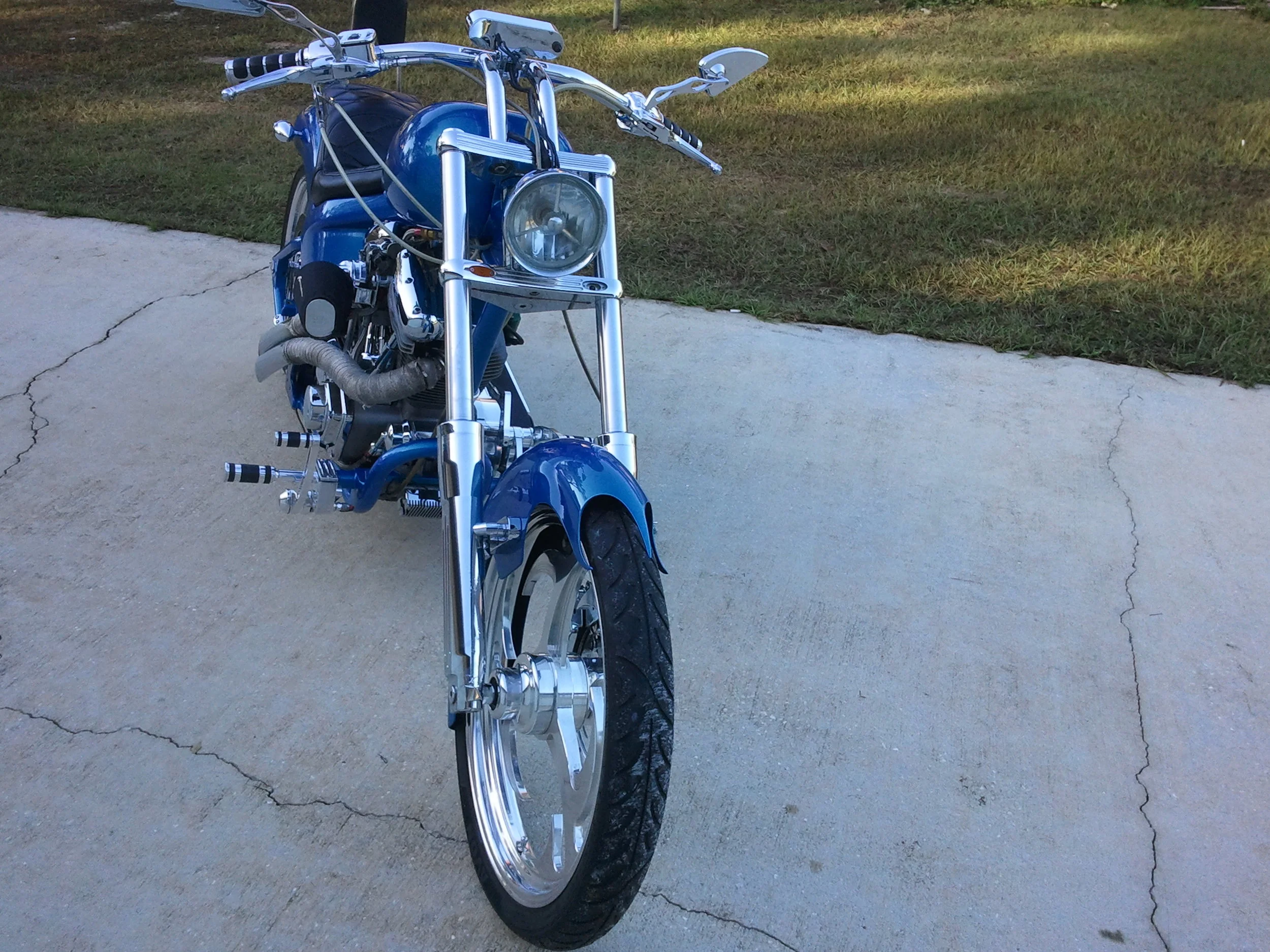 Mike Parkin's Taylor Made Chopper — Rob Harley Detailer