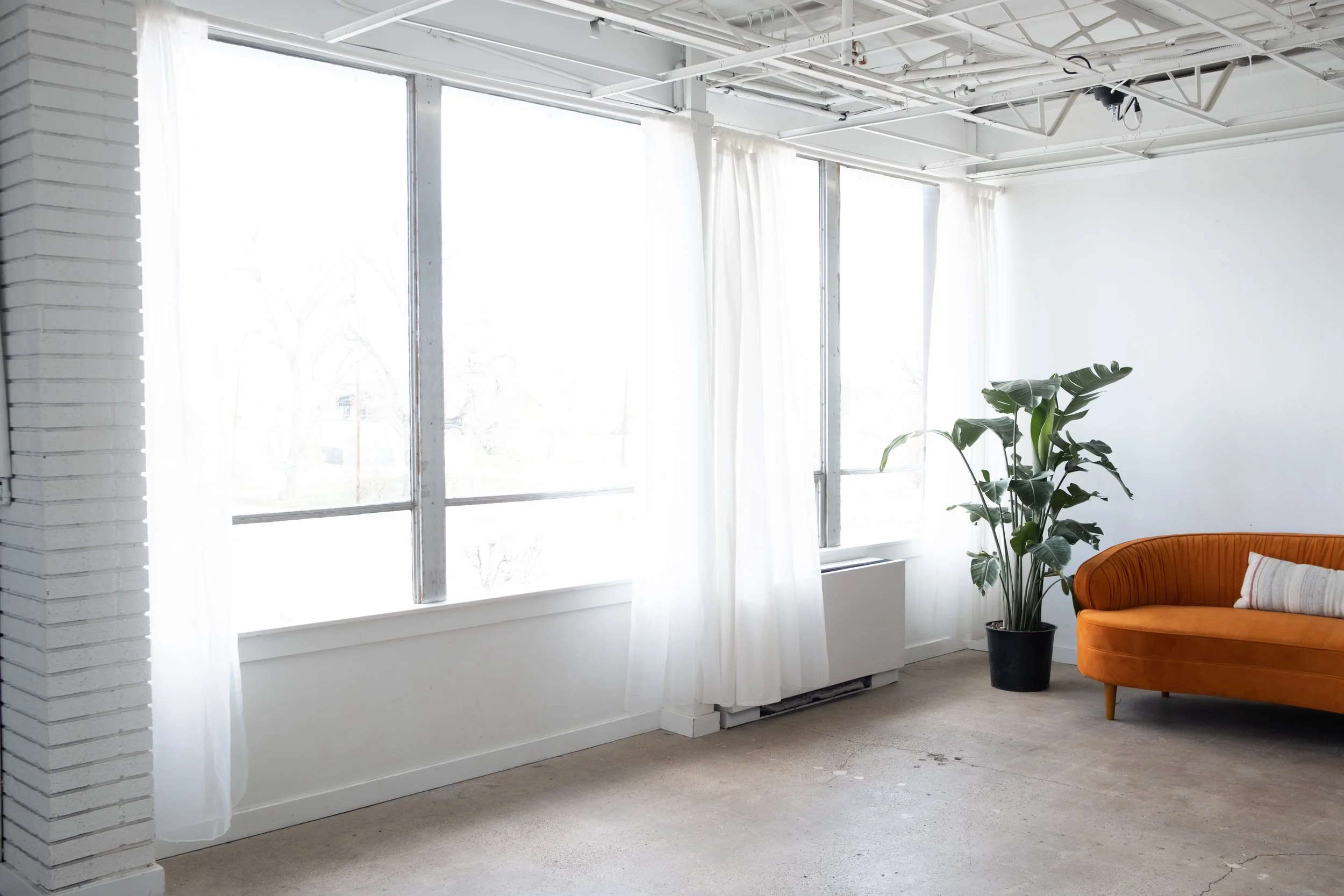 Natural light studio