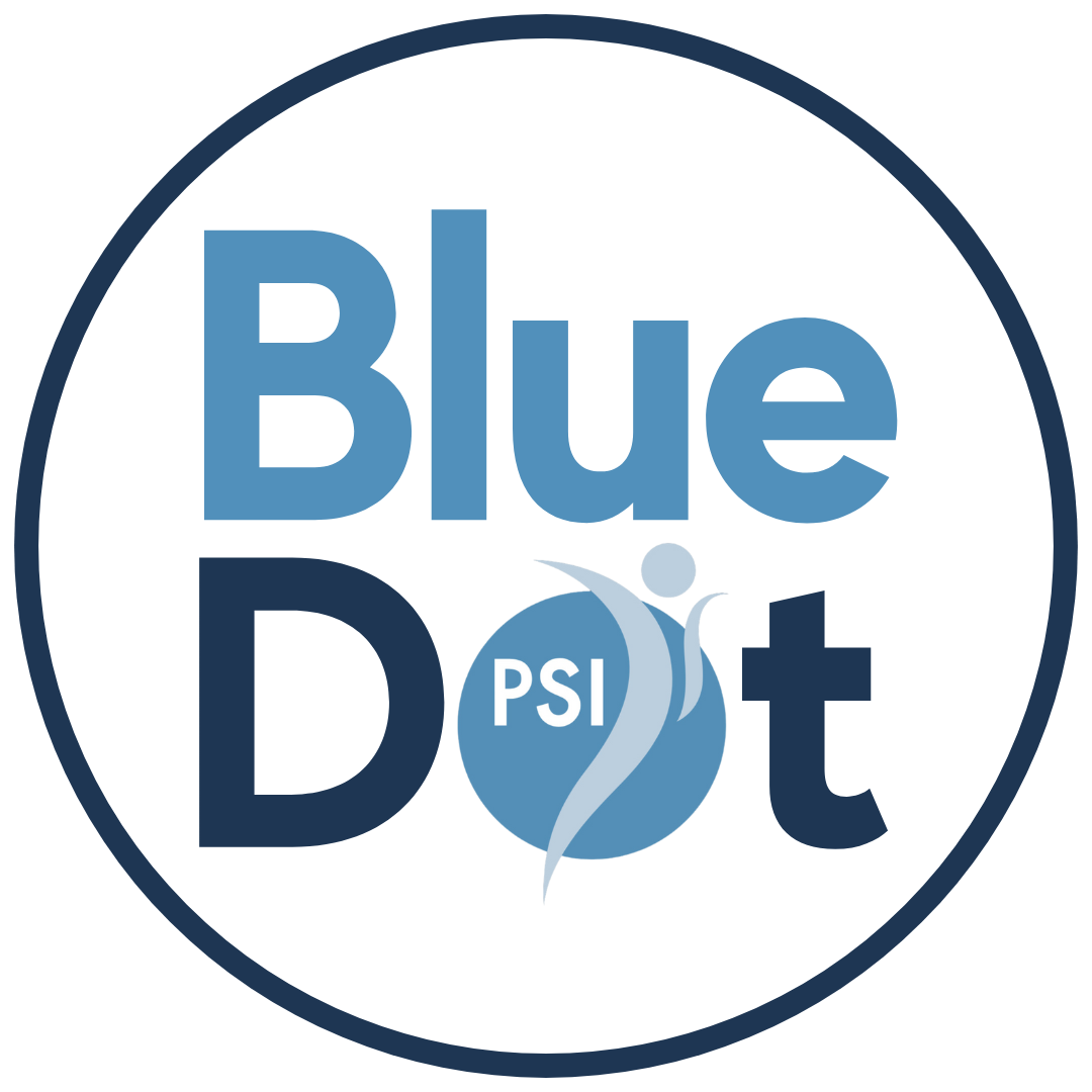 Bludot Logo Blu Dot Events & Marketing.