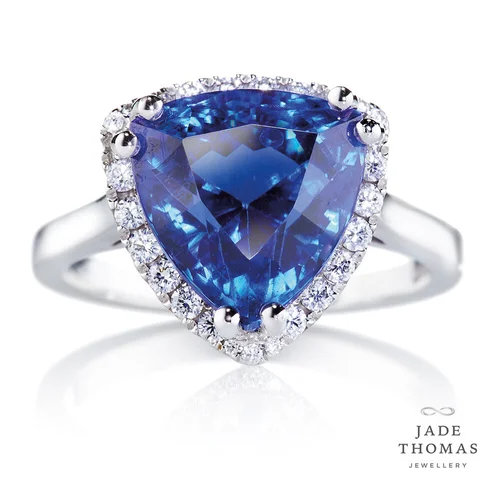 White Gold and Alexandrite Bracelet — Jade Thomas Jewellery
