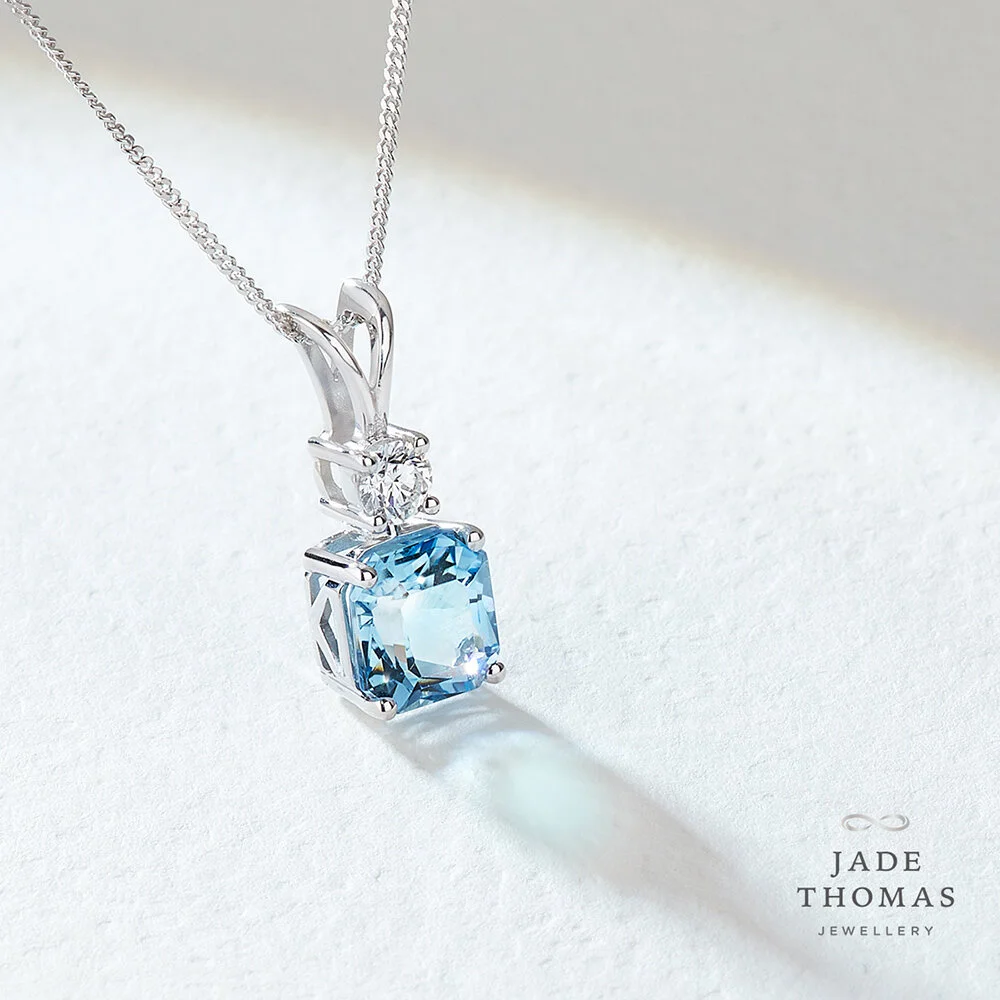 Green Tourmaline Rose Gold Necklace — Jade Thomas Jewellery
