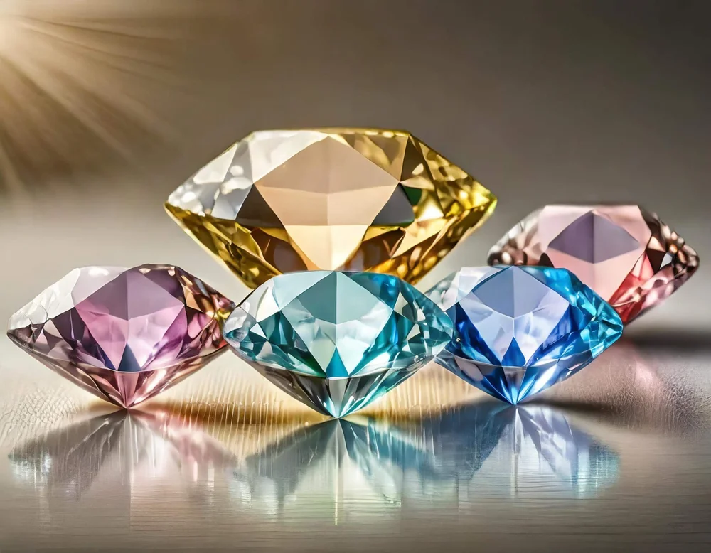 What are treated coloured diamonds? — Jade Thomas Jewellery