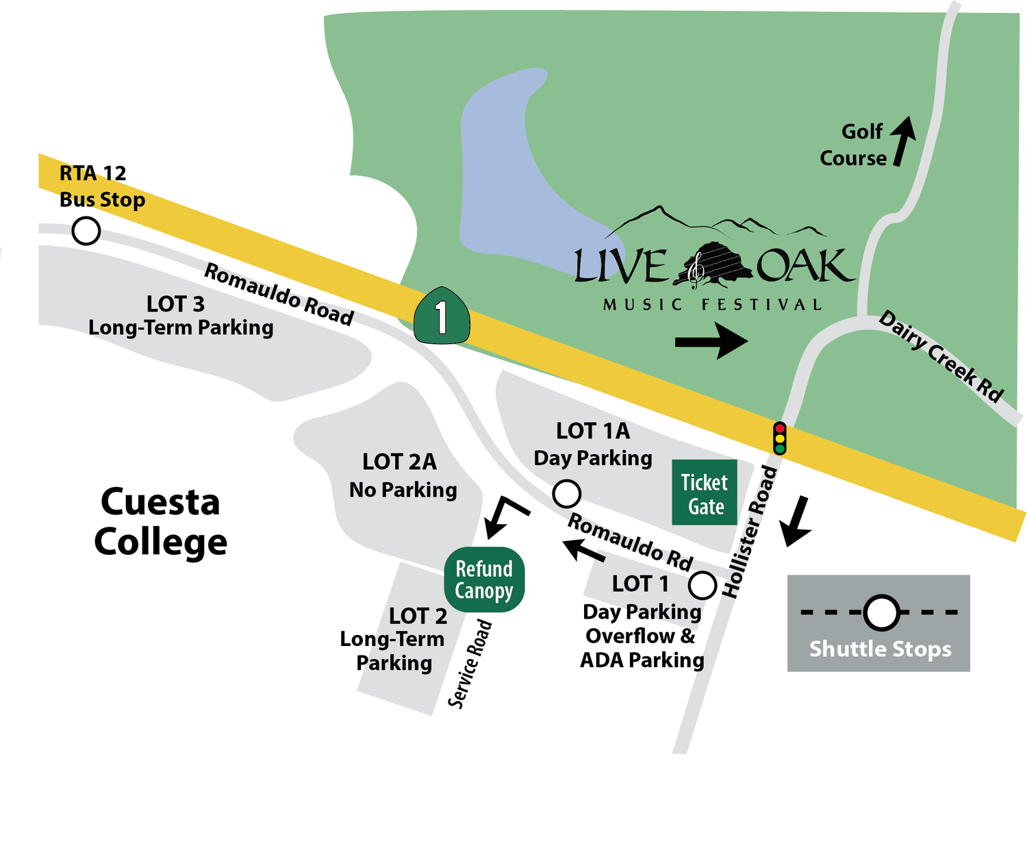 Maps — Live Oak Music Festival