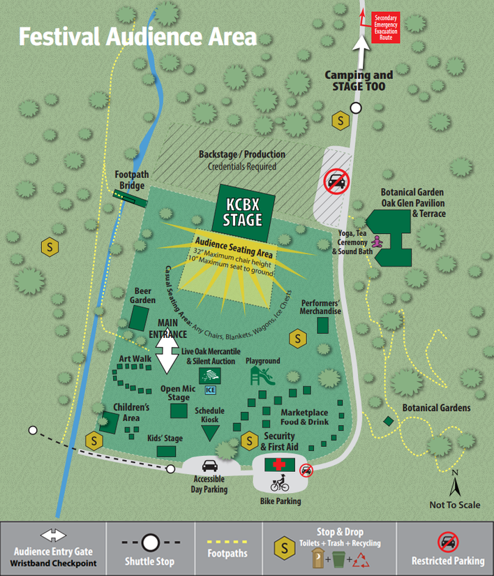 Maps — Live Oak Music Festival