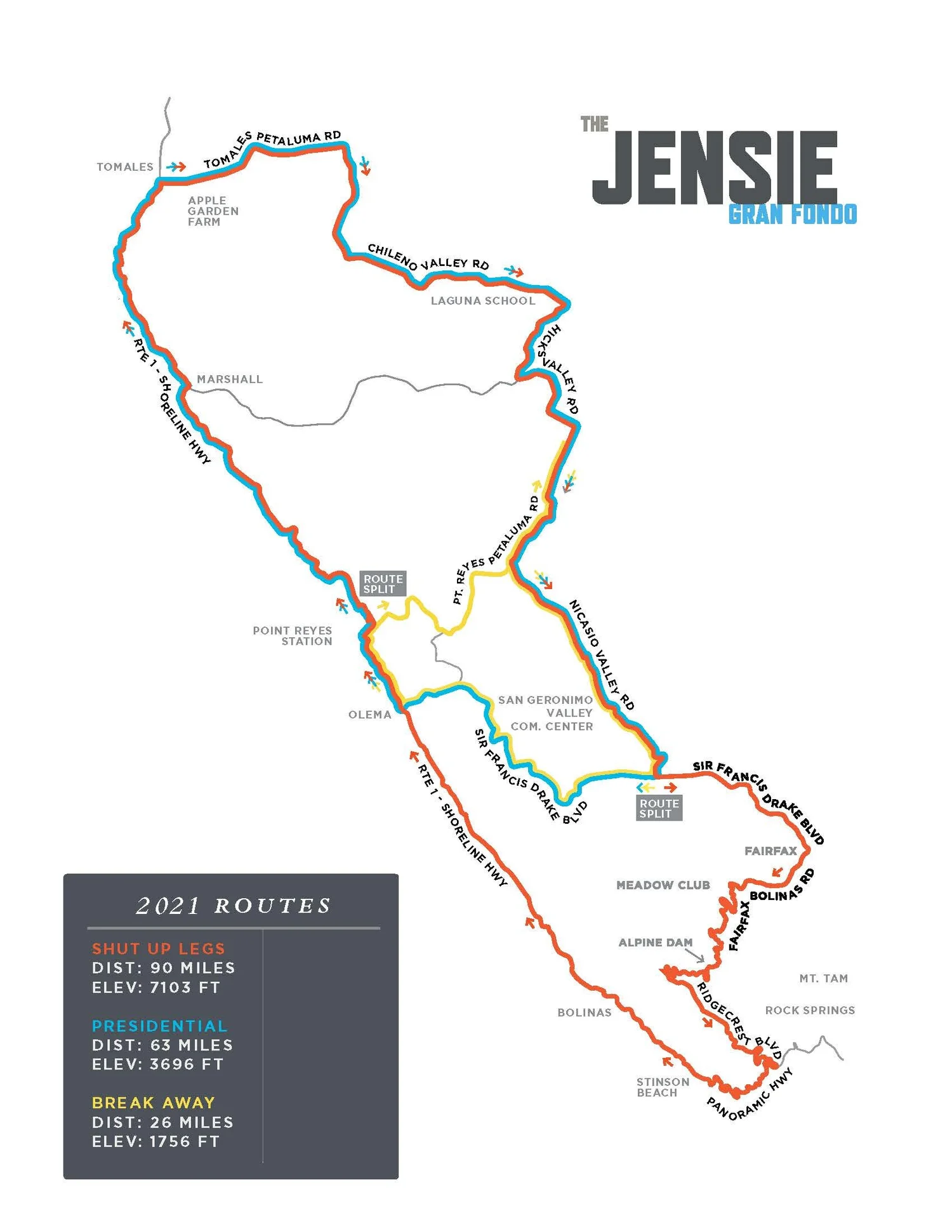 Jensie Gran Fondo — Gran Fondo National Series