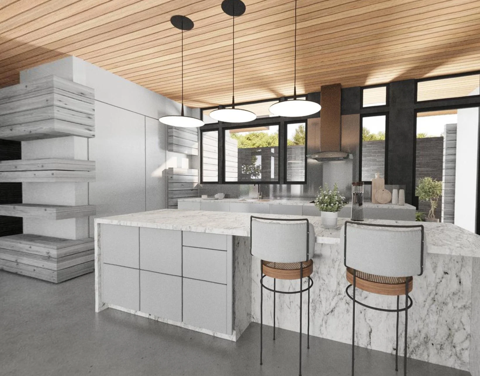 Wittehaus - Cohen Davis Residence - A Midcentury Modern Inspired ...