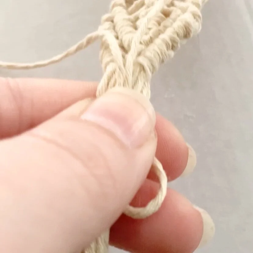 DIY Macrame Keychain — Mrs. Scrib