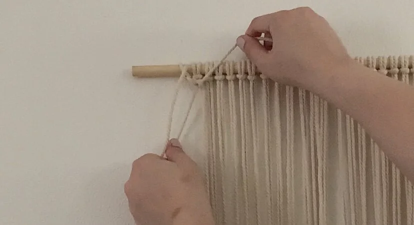 DIY (LARGE) Macrame Wall Hanging — Mrs. Scrib