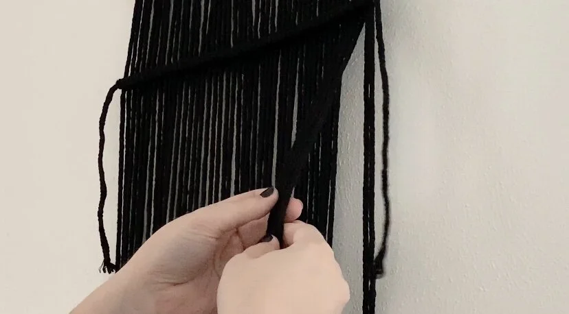 DIY Macrame Table Runner — Mrs. Scrib