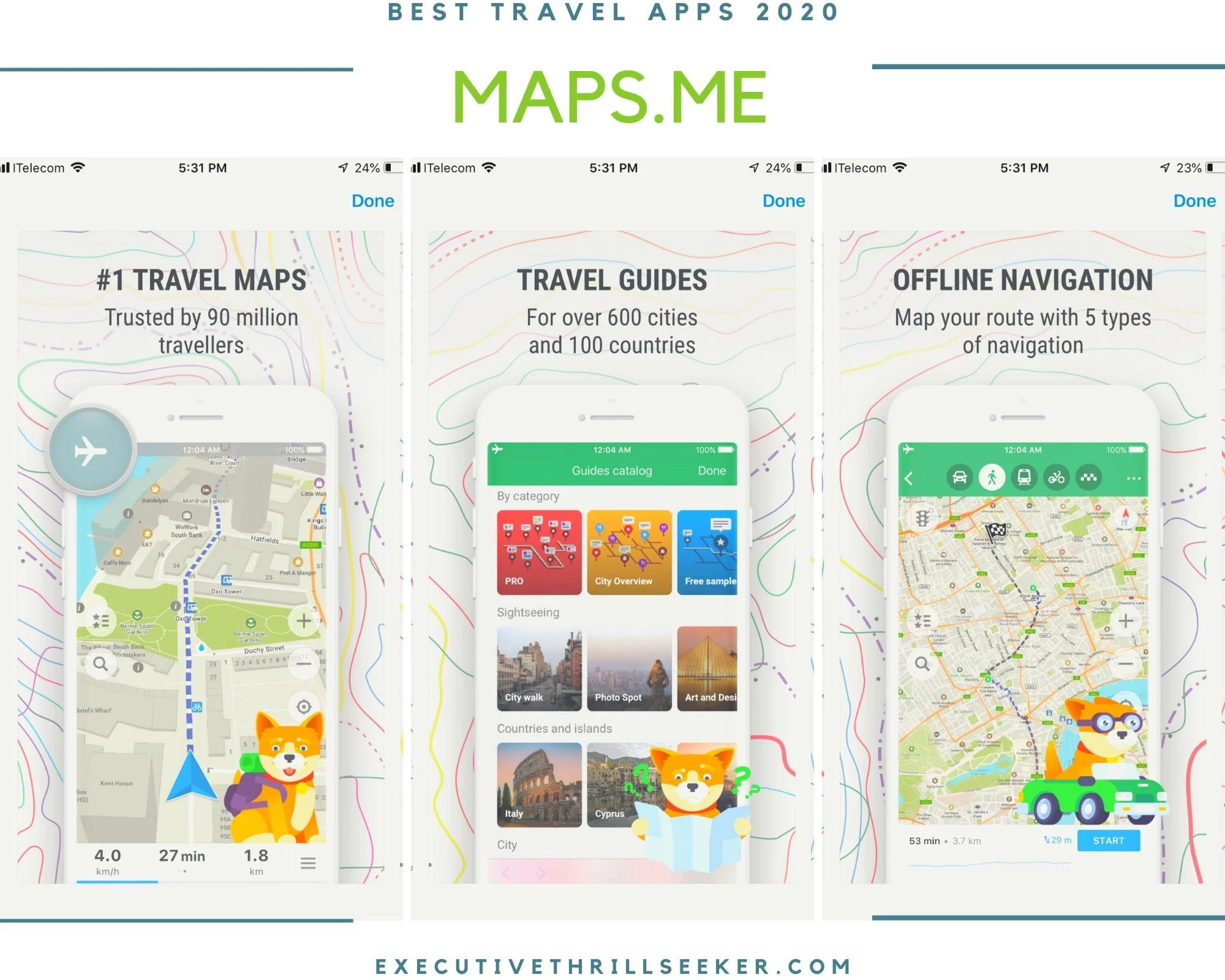 The Best Travel Apps of 2020 — The Executive Thrillseeker