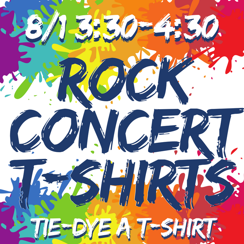 Rock Concert T-Shirts — Leonia Public Library in Bergen County