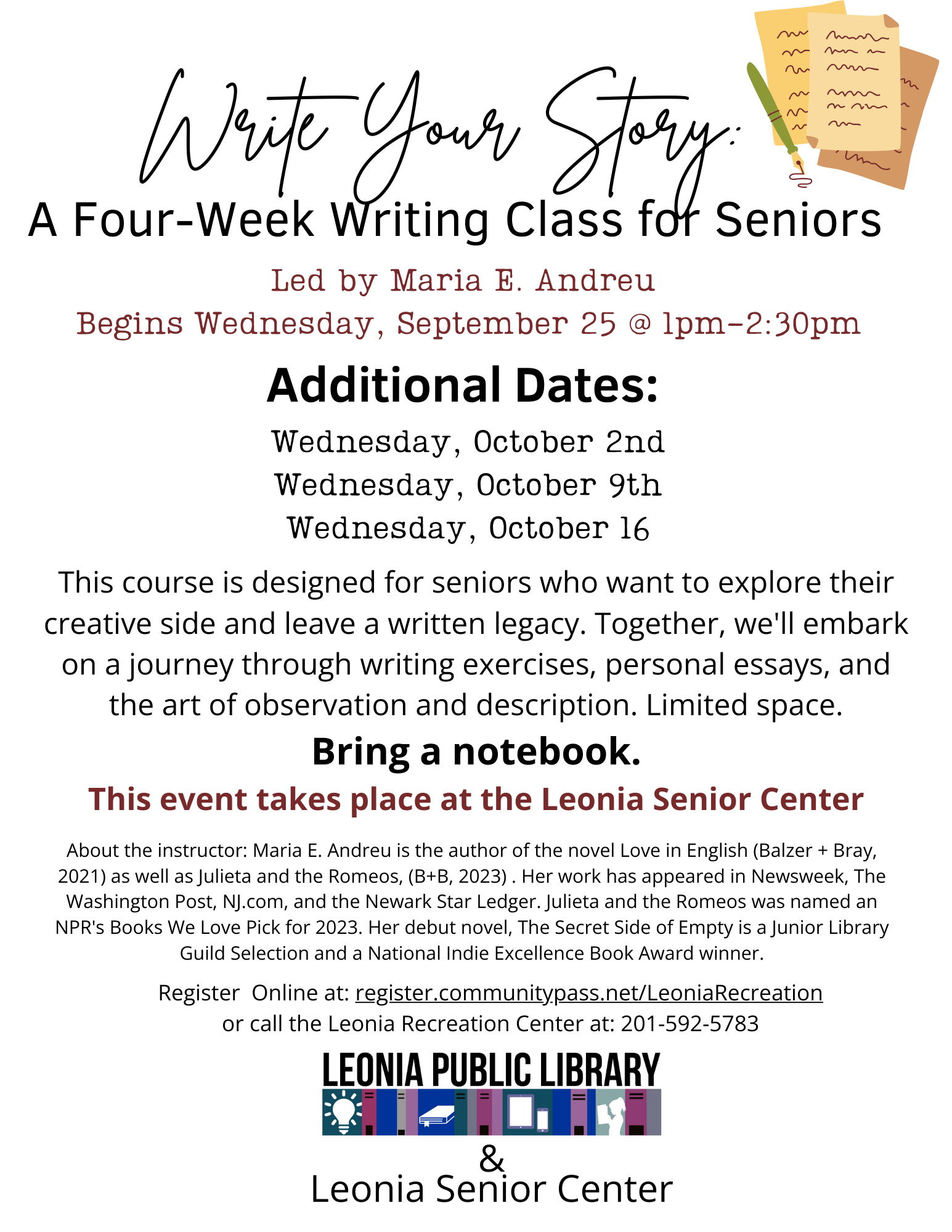 Leonia Public Library in Bergen County