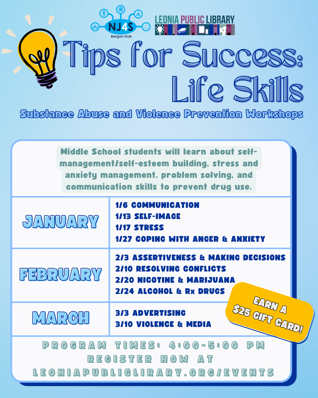 Leonia Public Library in Bergen County