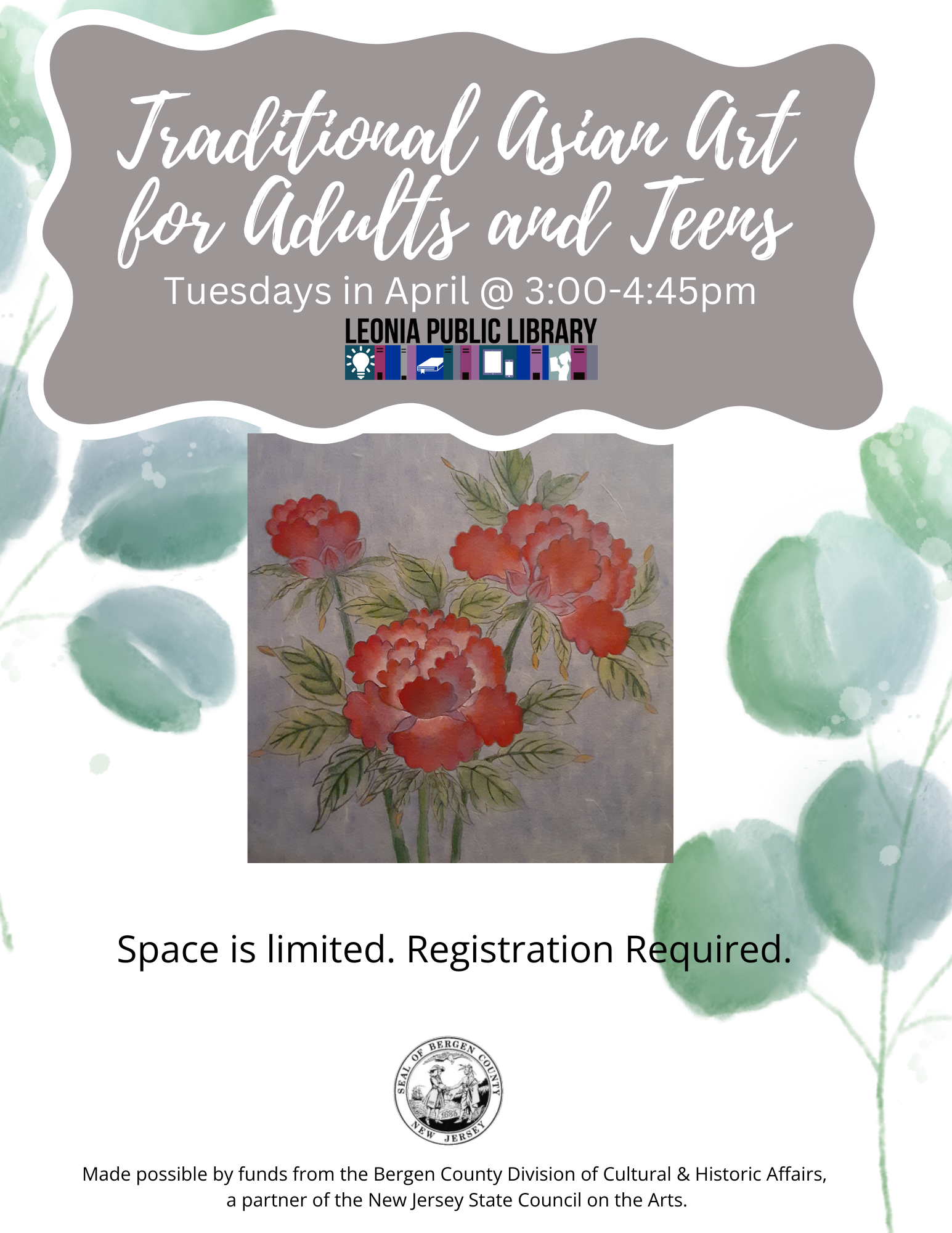 Leonia Public Library in Bergen County