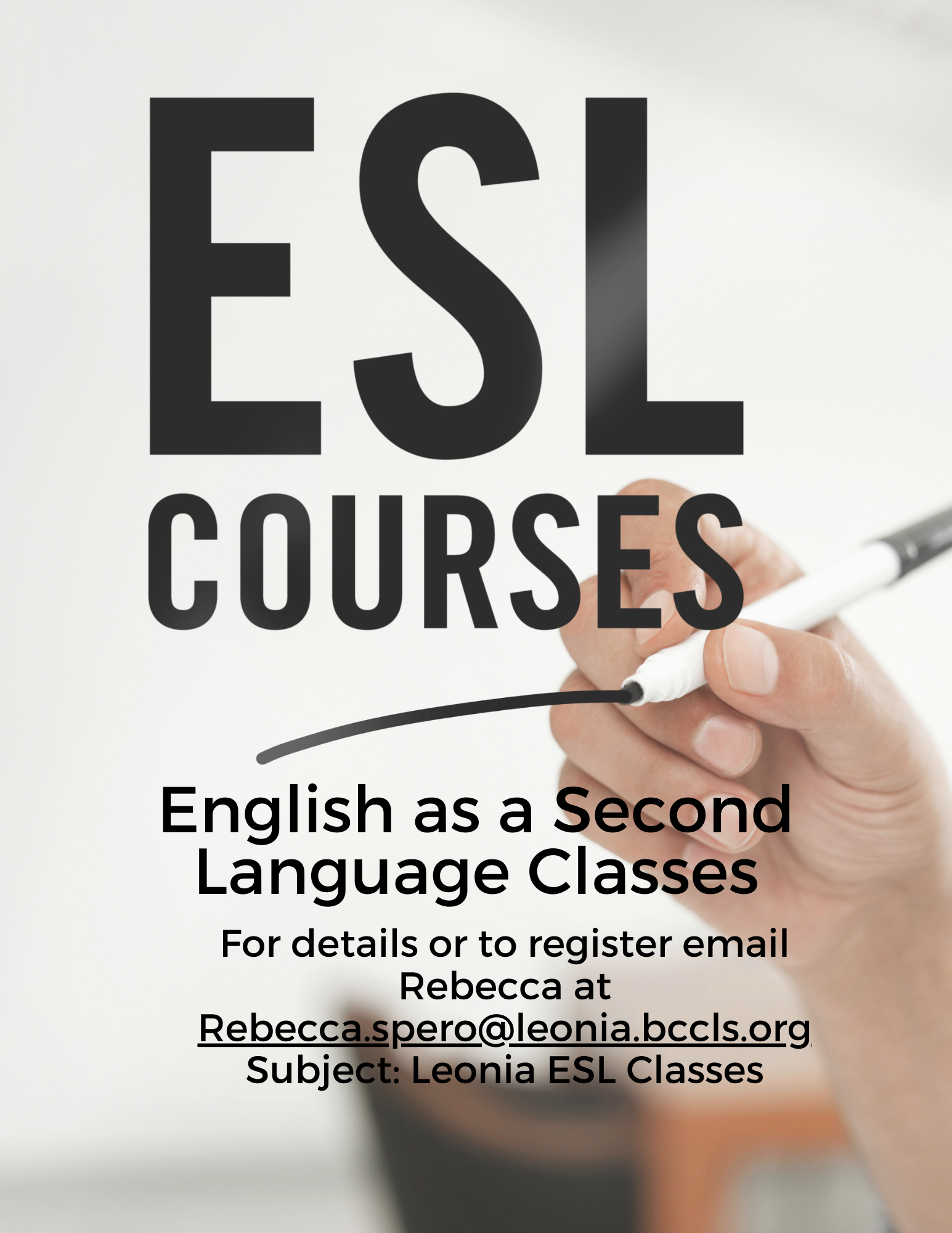 ESL Classes — Leonia Public Library in Bergen County