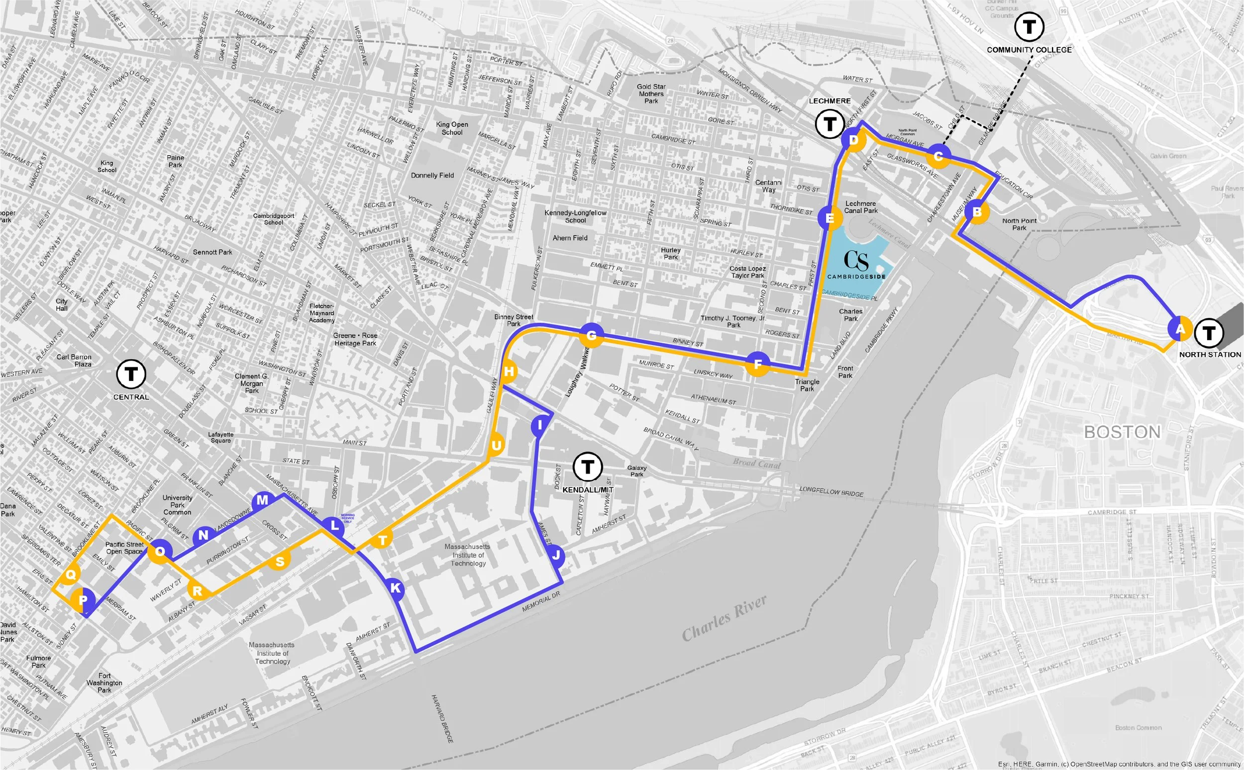 EZRide Morning Service — Weekend Schedule