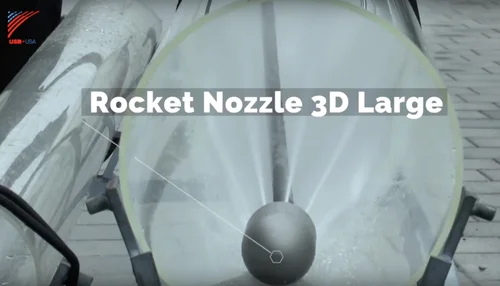 Rocket Nozzle 3D Large — USB-USA - Expert Grade Sewer Equipment