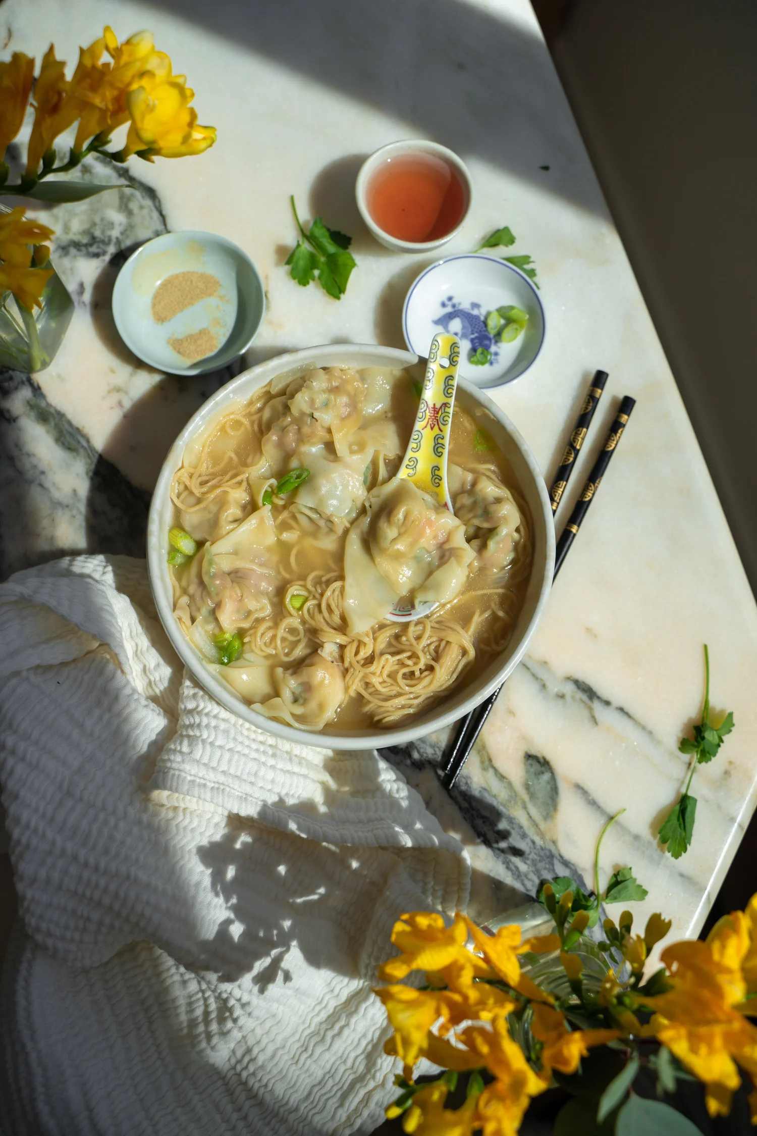 Cantonese Wonton Noodle Soup (云吞面) | Recipe — Nom Life