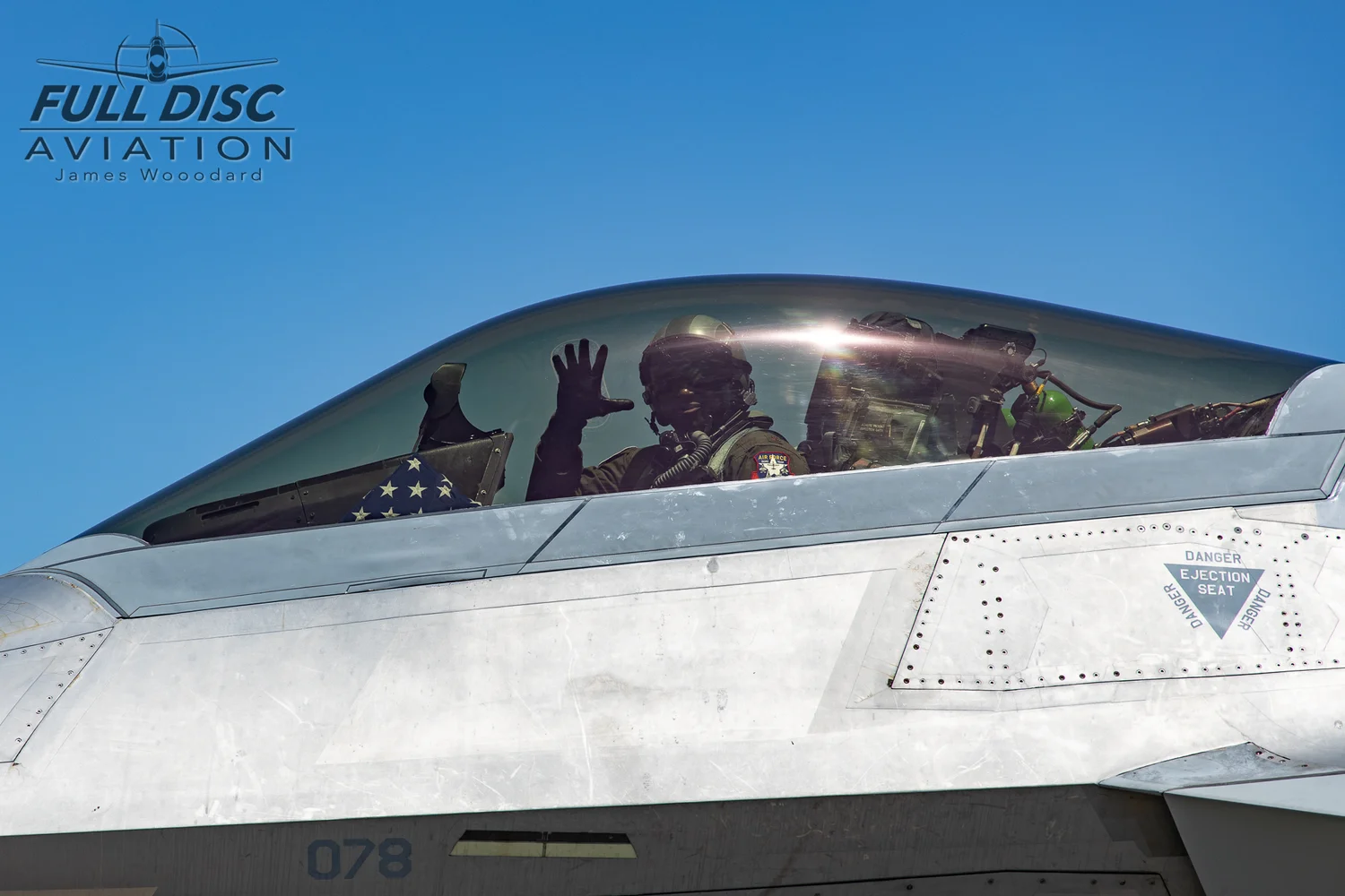 USAF F-22 Raptor Demonstration Team — Full Disc Aviation - Sharing ...