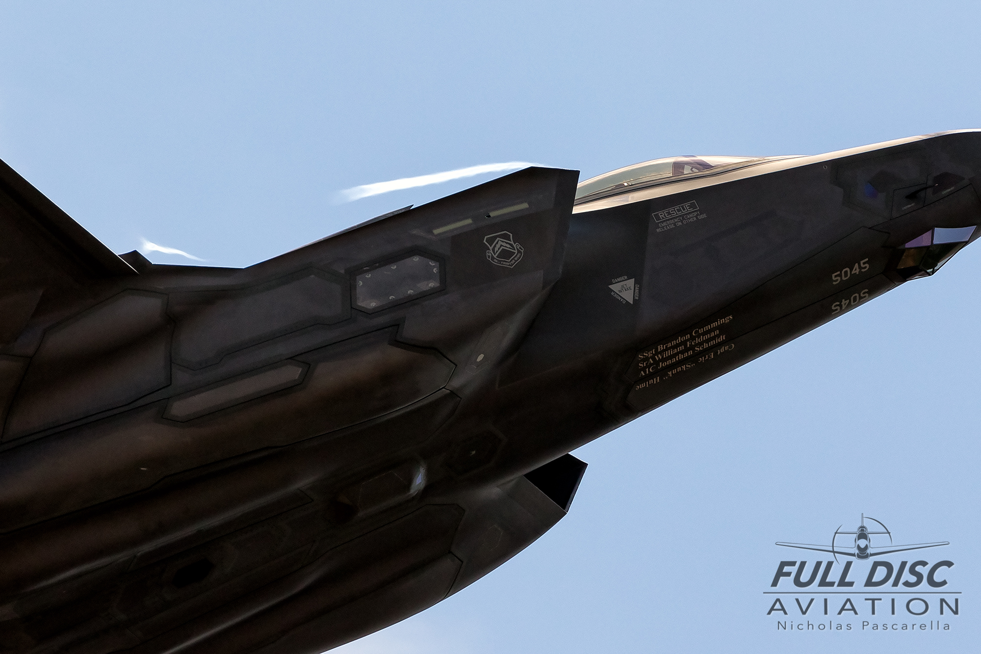 USAF F-35 Lightning II Demonstration Team — Full Disc Aviation ...