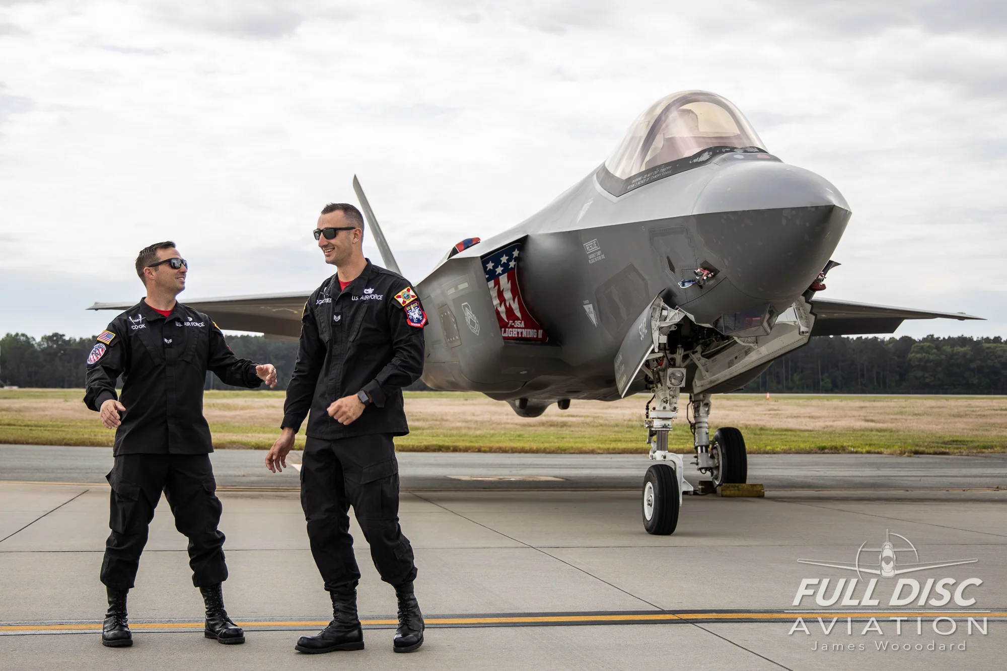 USAF F-35 Lightning II Demonstration Team — Full Disc Aviation ...