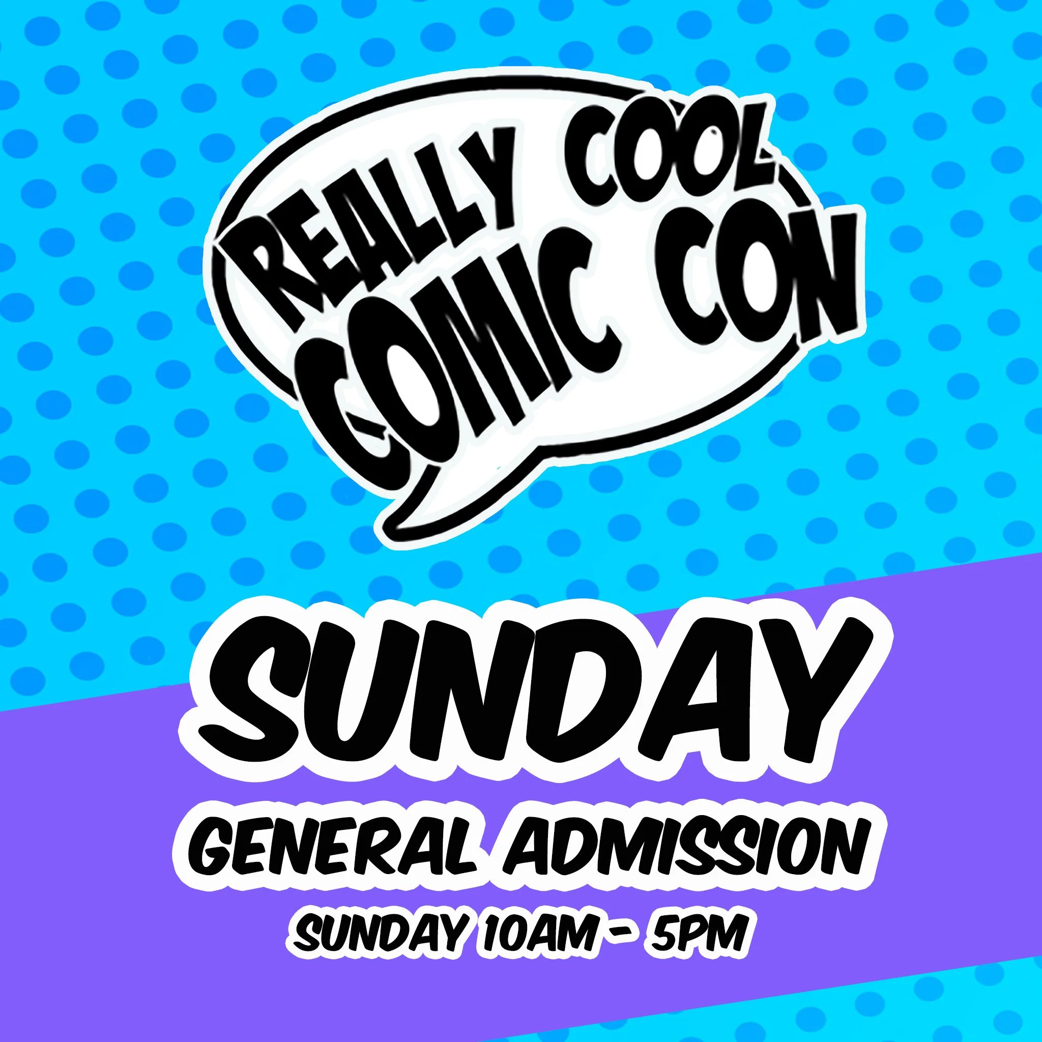 Tickets — Really Cool Comic Con