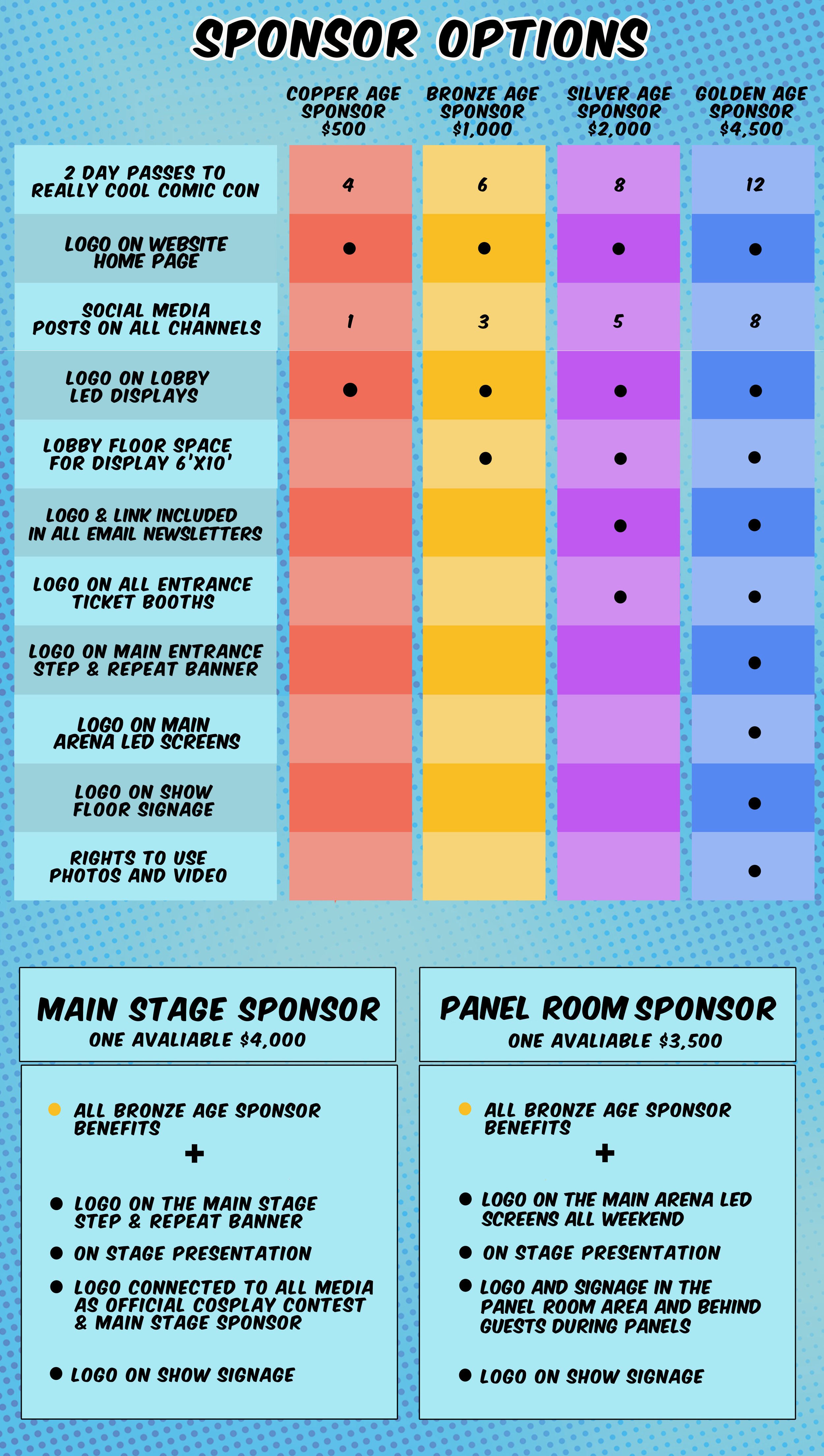 Sponsorship — Really Cool Comic Con