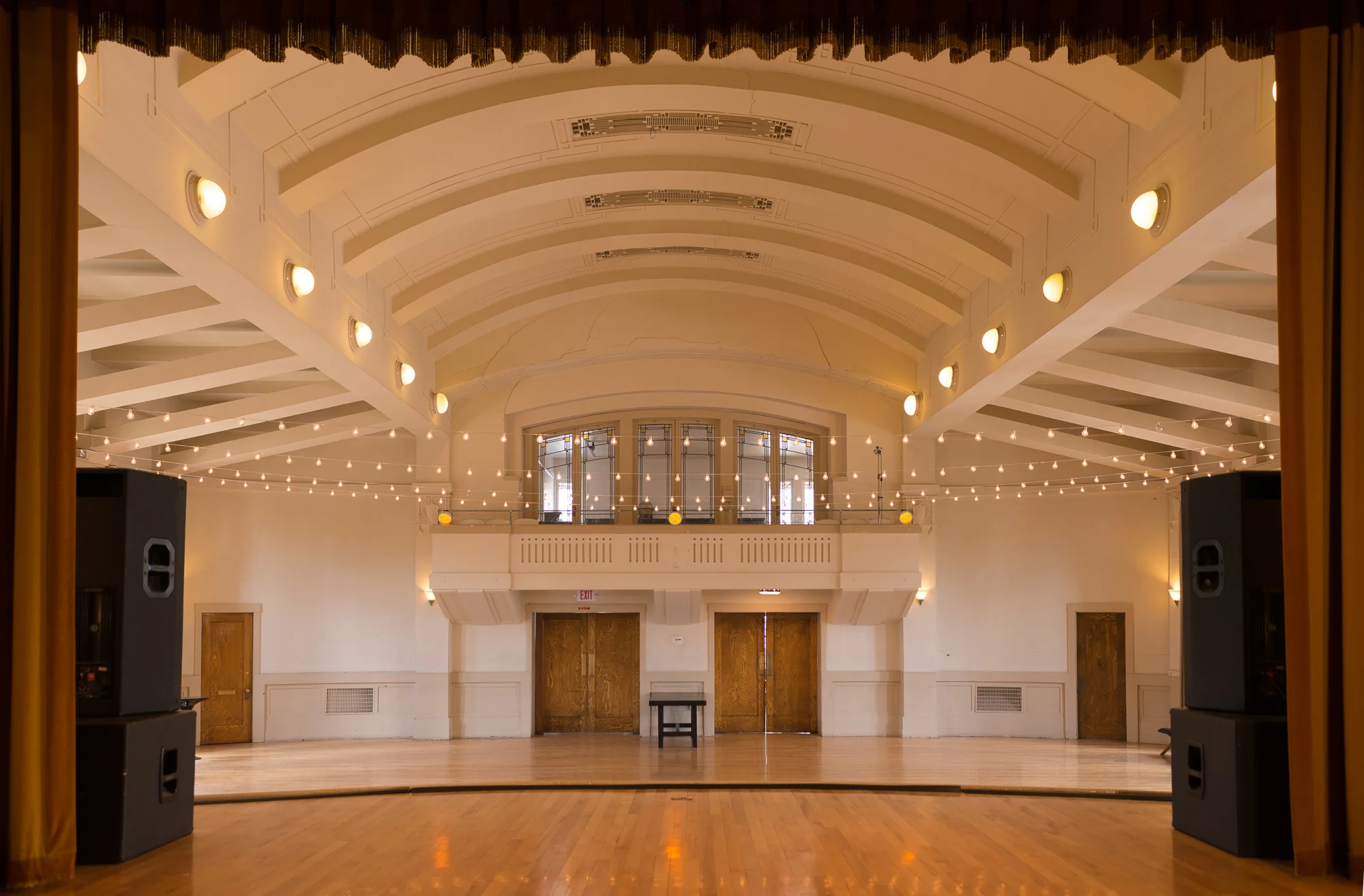 Clubhouse Auditorium + Production Stage with 12ft backdrop $100/hr ...