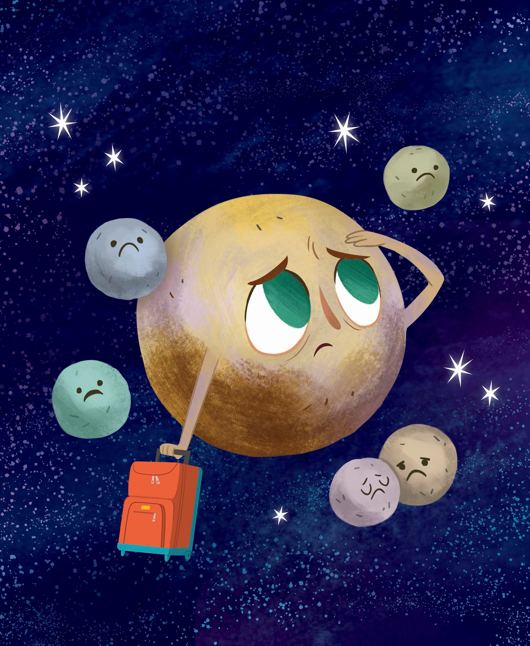 A Place For Pluto — MELANIE DEMMER