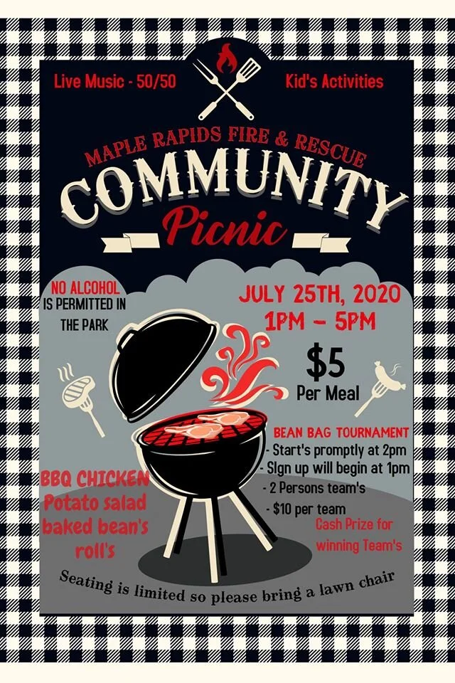 Events Calendar — Village of Maple Rapids