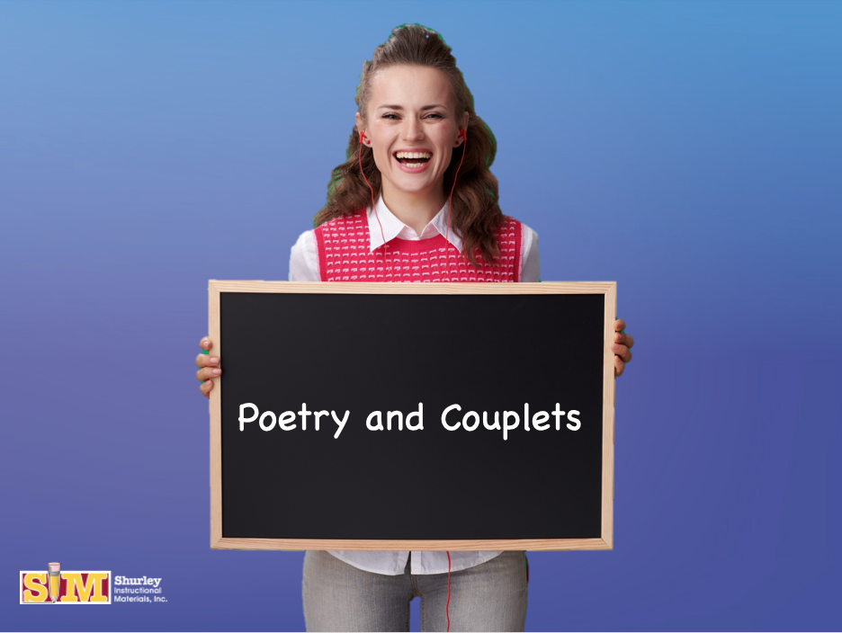 Poetry: What is a couplet? — Shurley English Blog