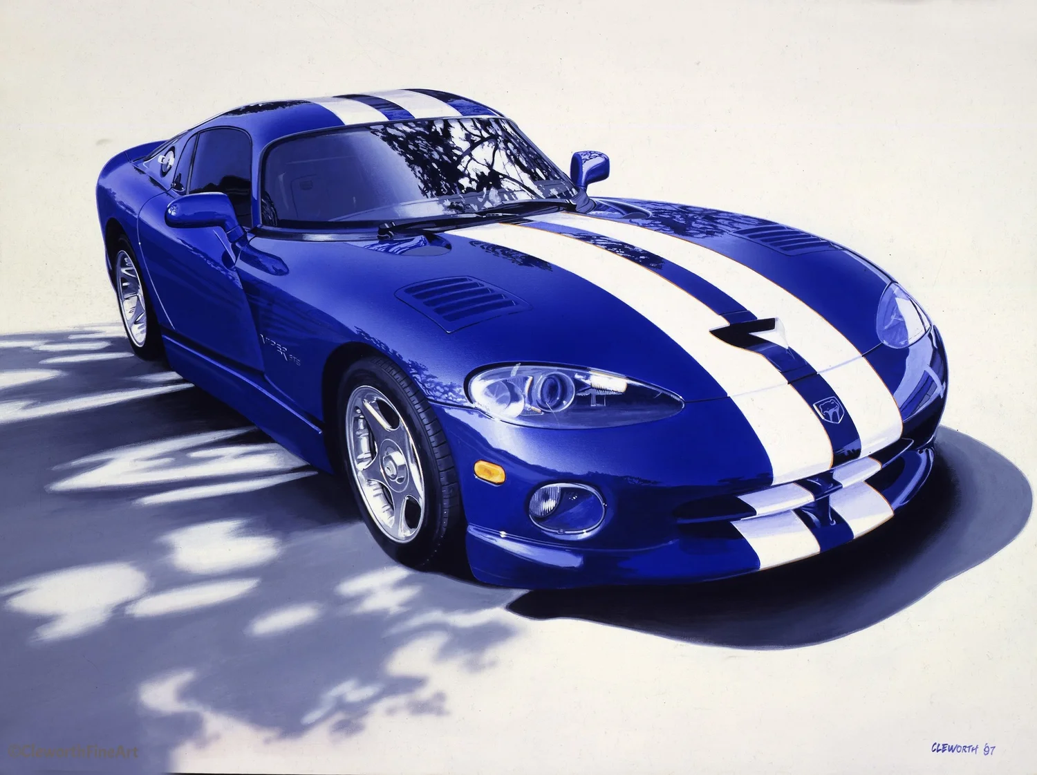 Blue Viper Car