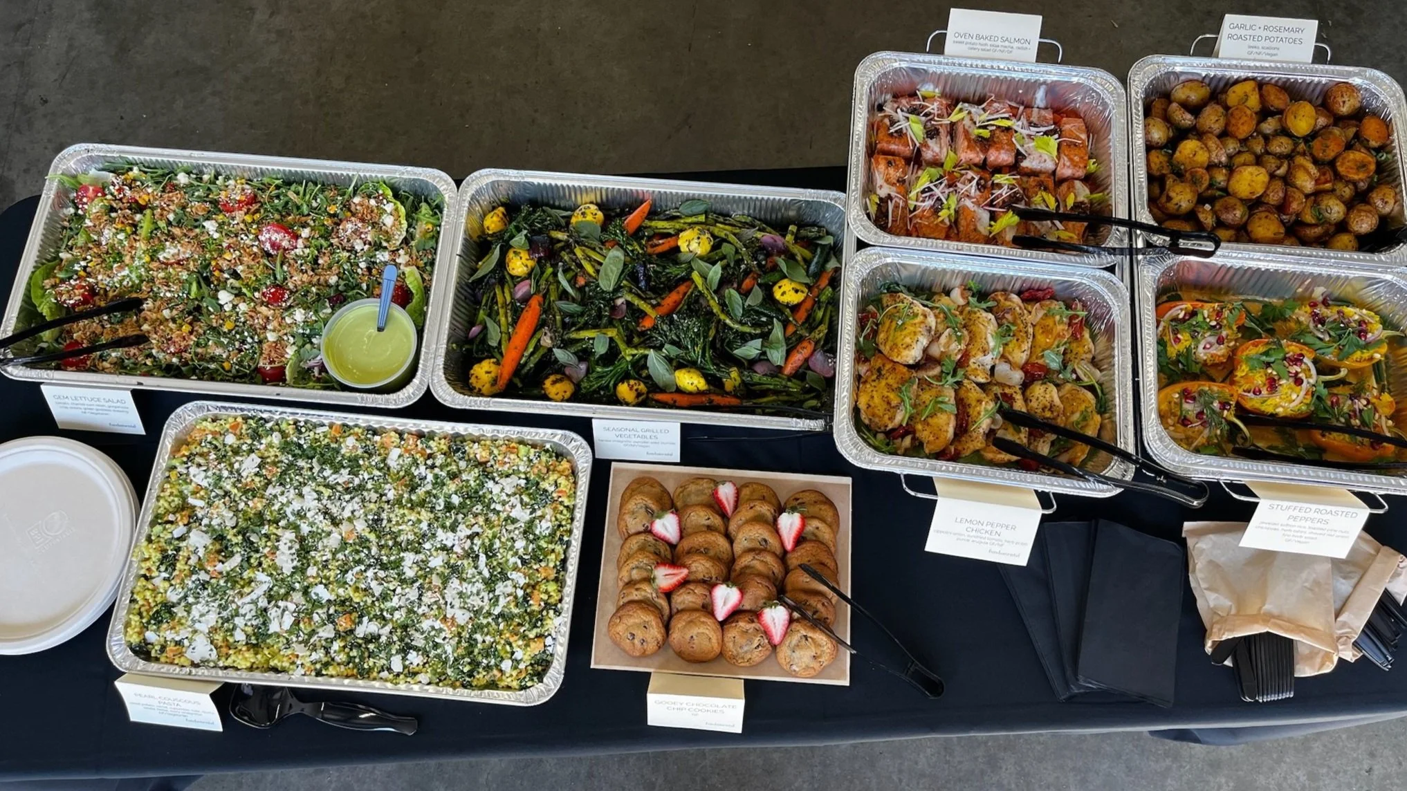 production catering - fundamental events - Los Angeles, CA & Inglewood, CA