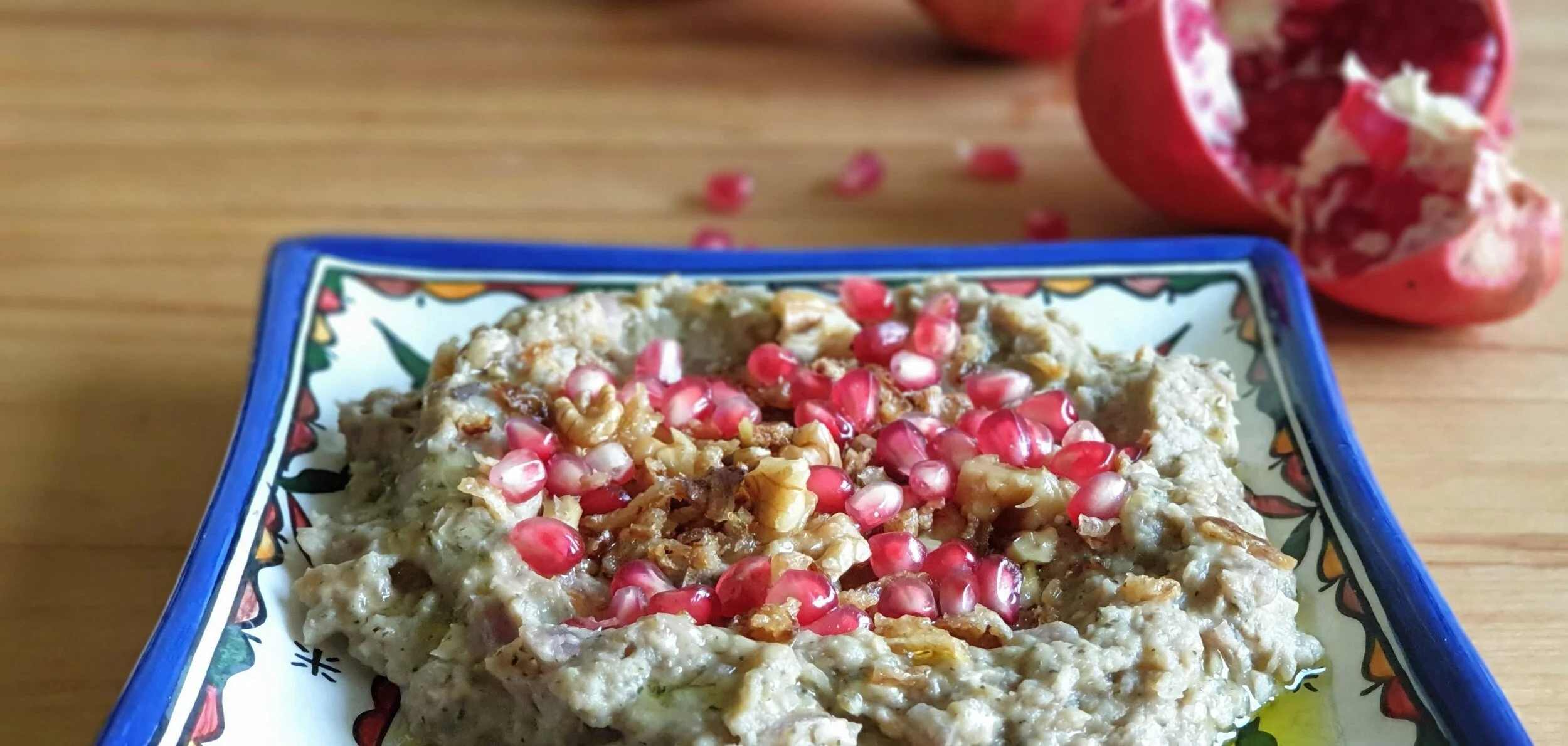 Smokey Aubergine Kishke Dip — Maha'sKitchenSecrets