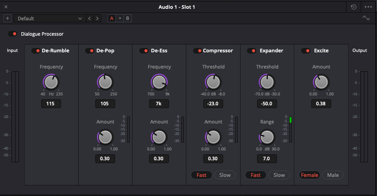 DaVinci Resolve - How to make audio sound better — ANDREW B. POWERS