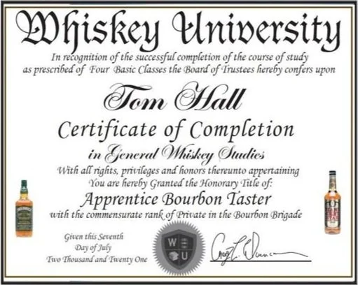 First Steps — Whiskey University
