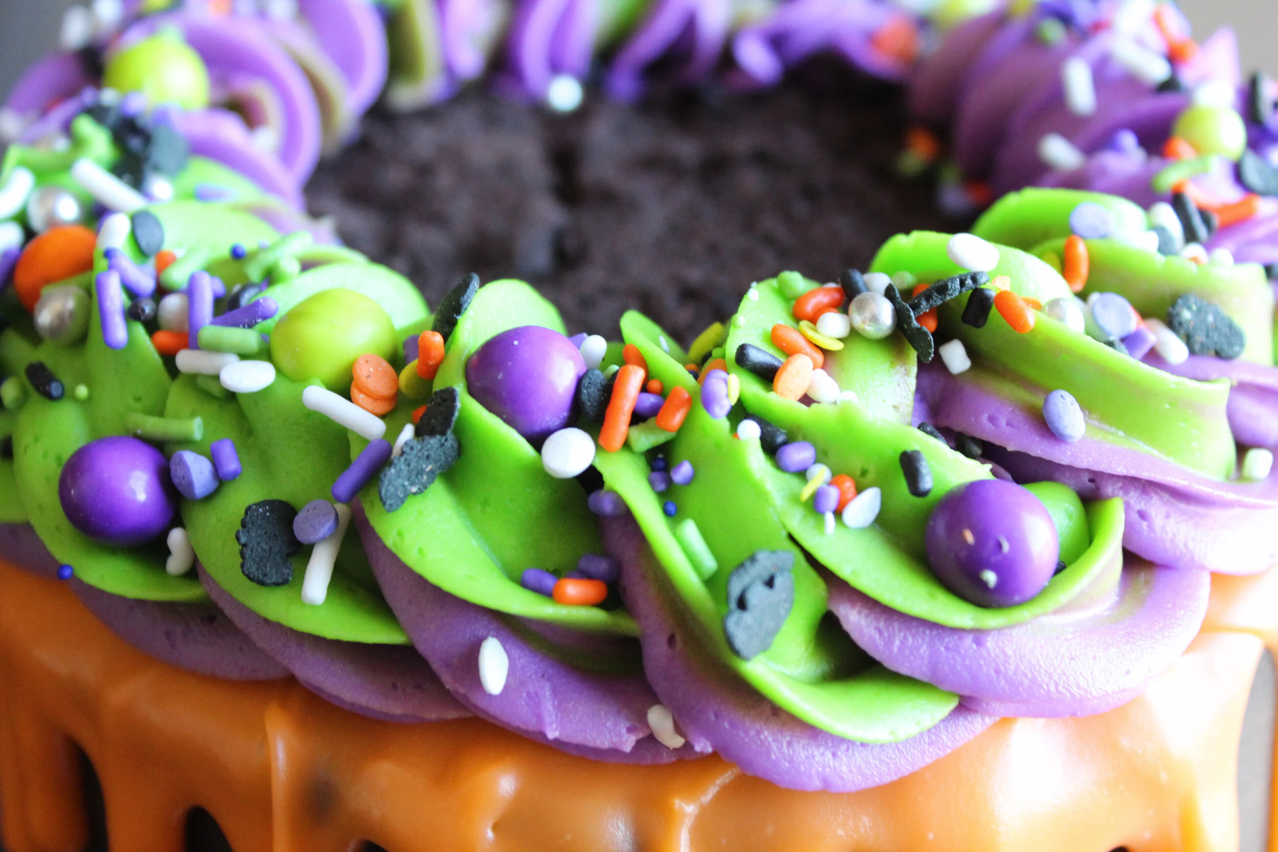 Halloween Devil's Food Cake — The Baking Miller