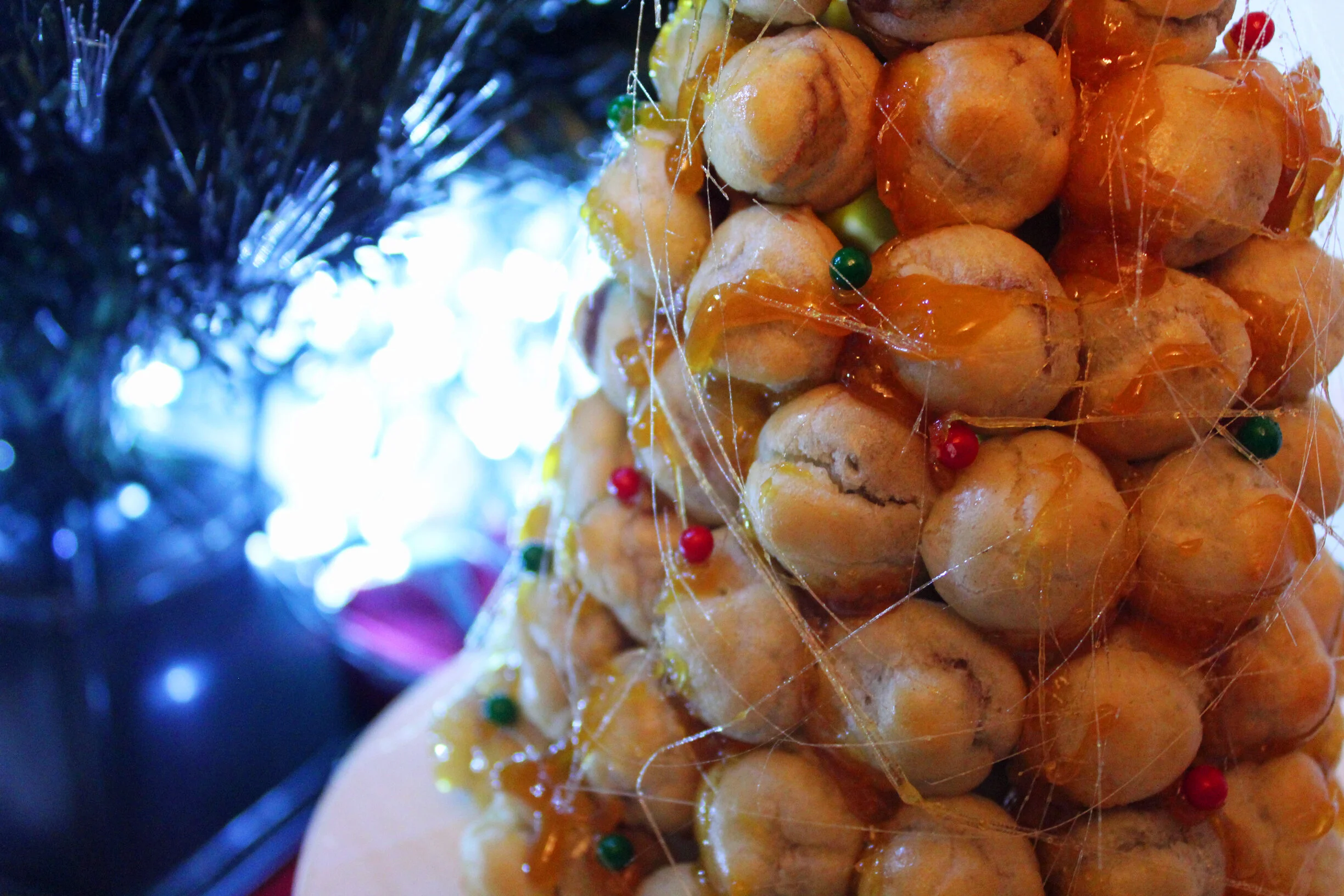 Christmas Tree Croquembouche — The Baking Miller