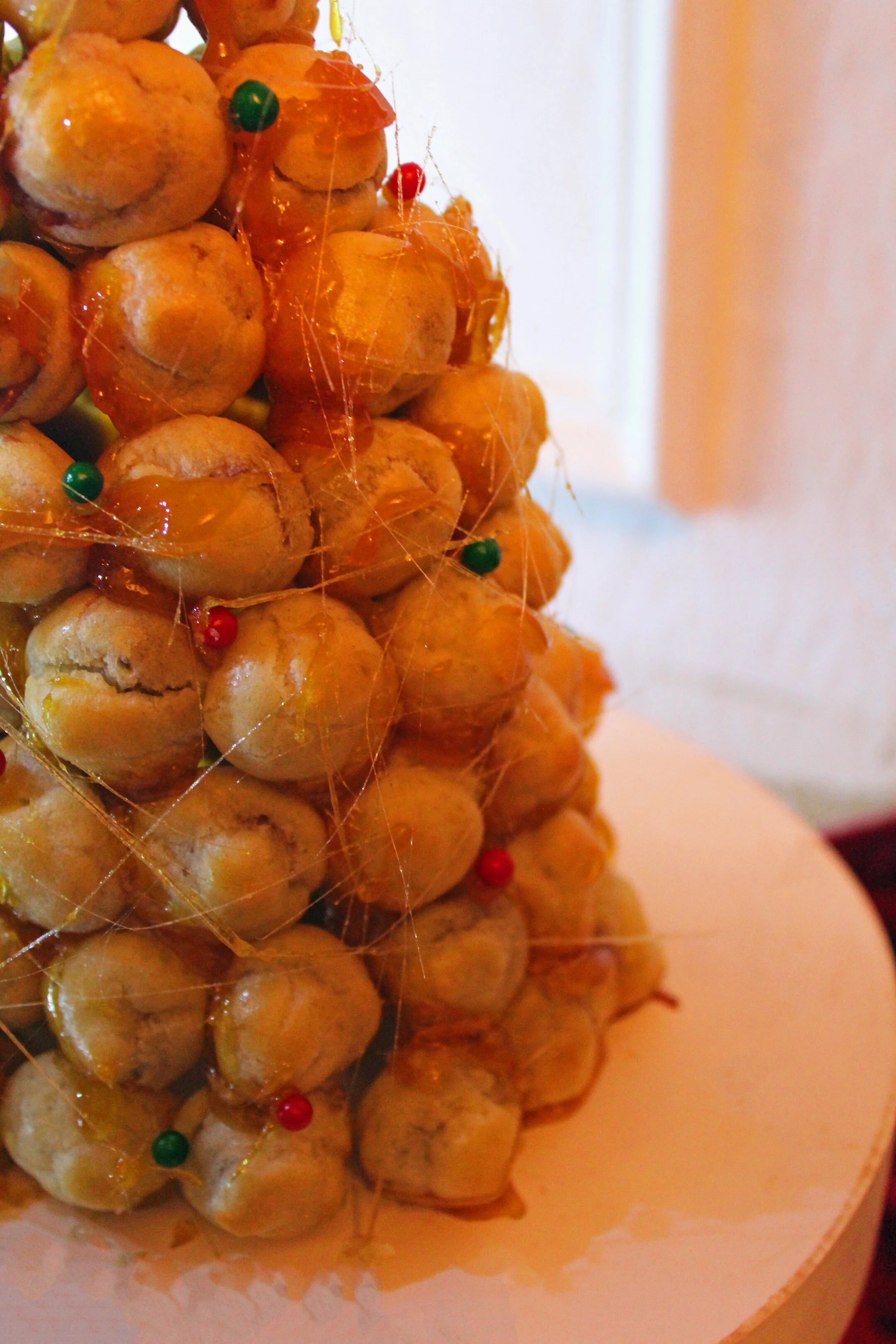 Christmas Tree Croquembouche — The Baking Miller