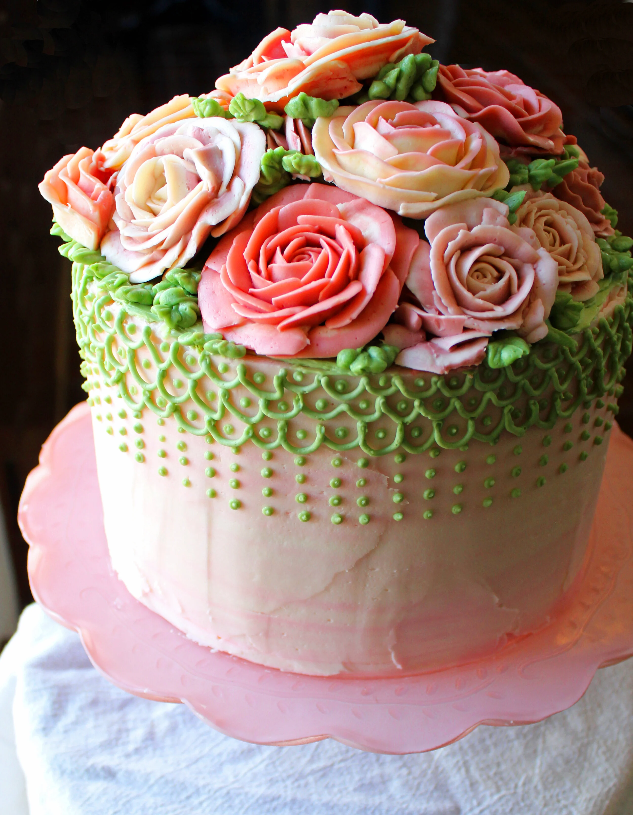 Flower Bouquet Cake — The Baking Miller