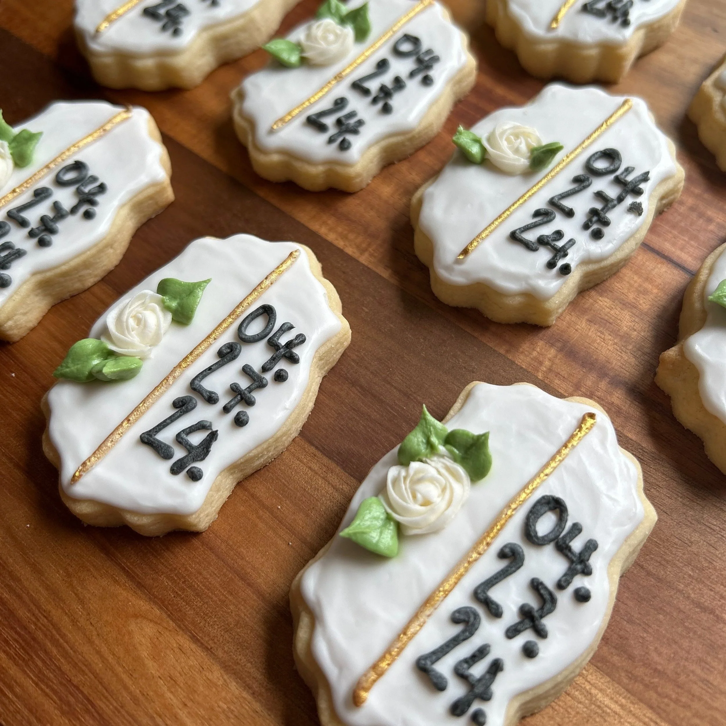 Wedding Cookies — The Baking Miller