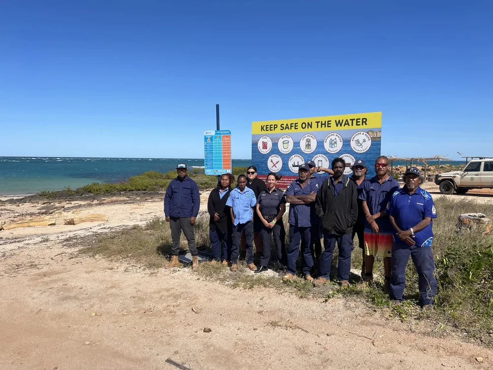 Bardi Jawi Marine Safety Signs — Kimberley Land Council