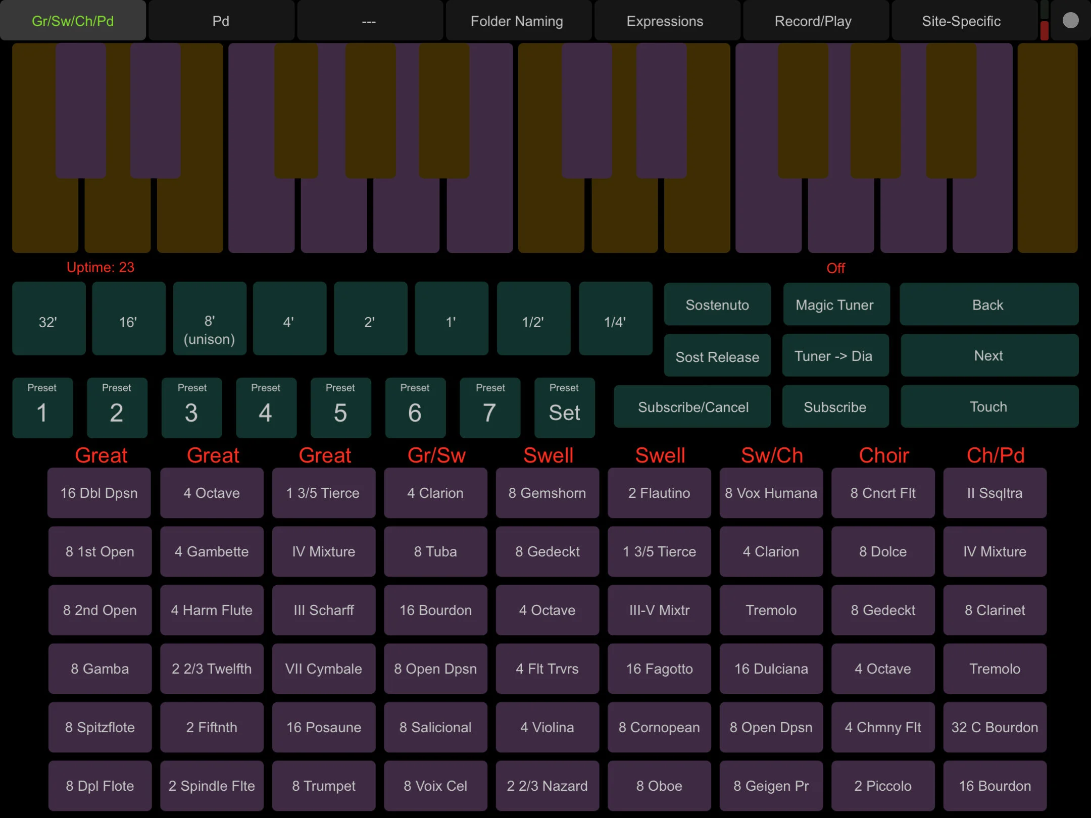 iPad Usage — Opus-Two ICS
