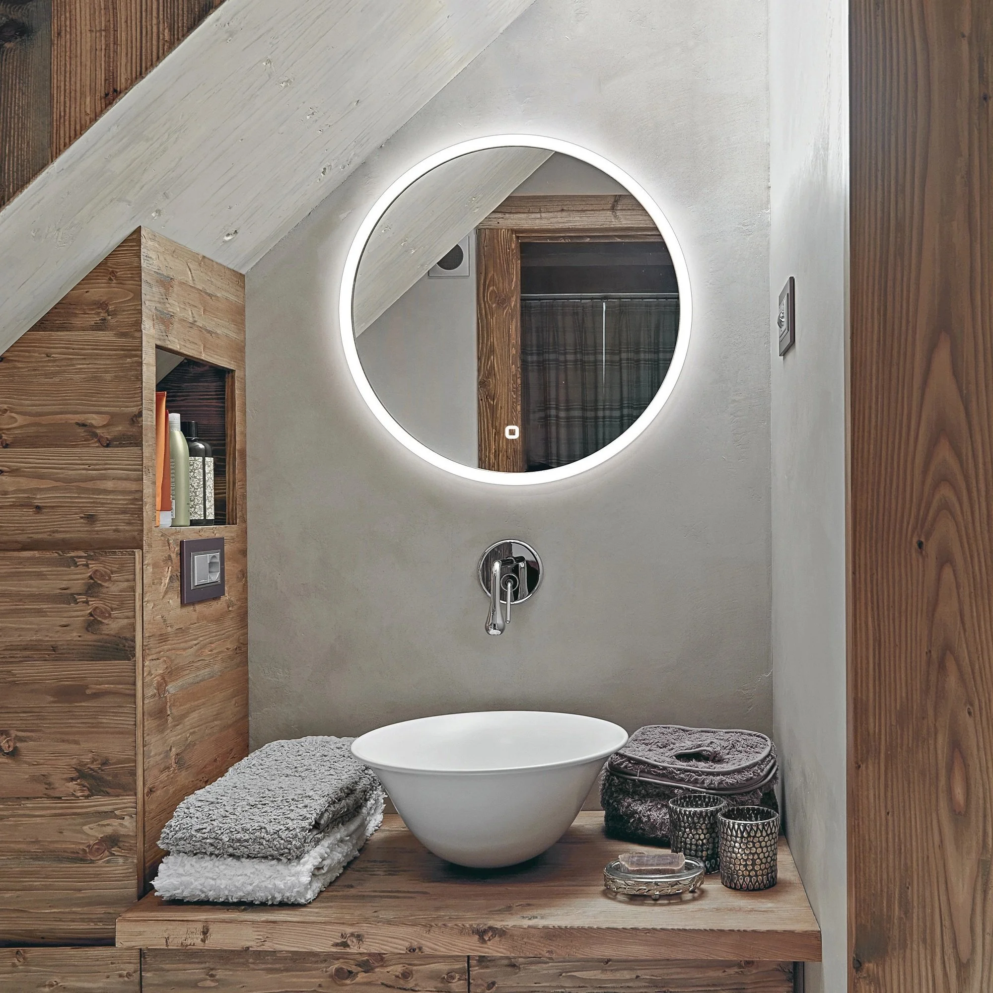 HiB Sphere Mirror | Waterloo Bathrooms